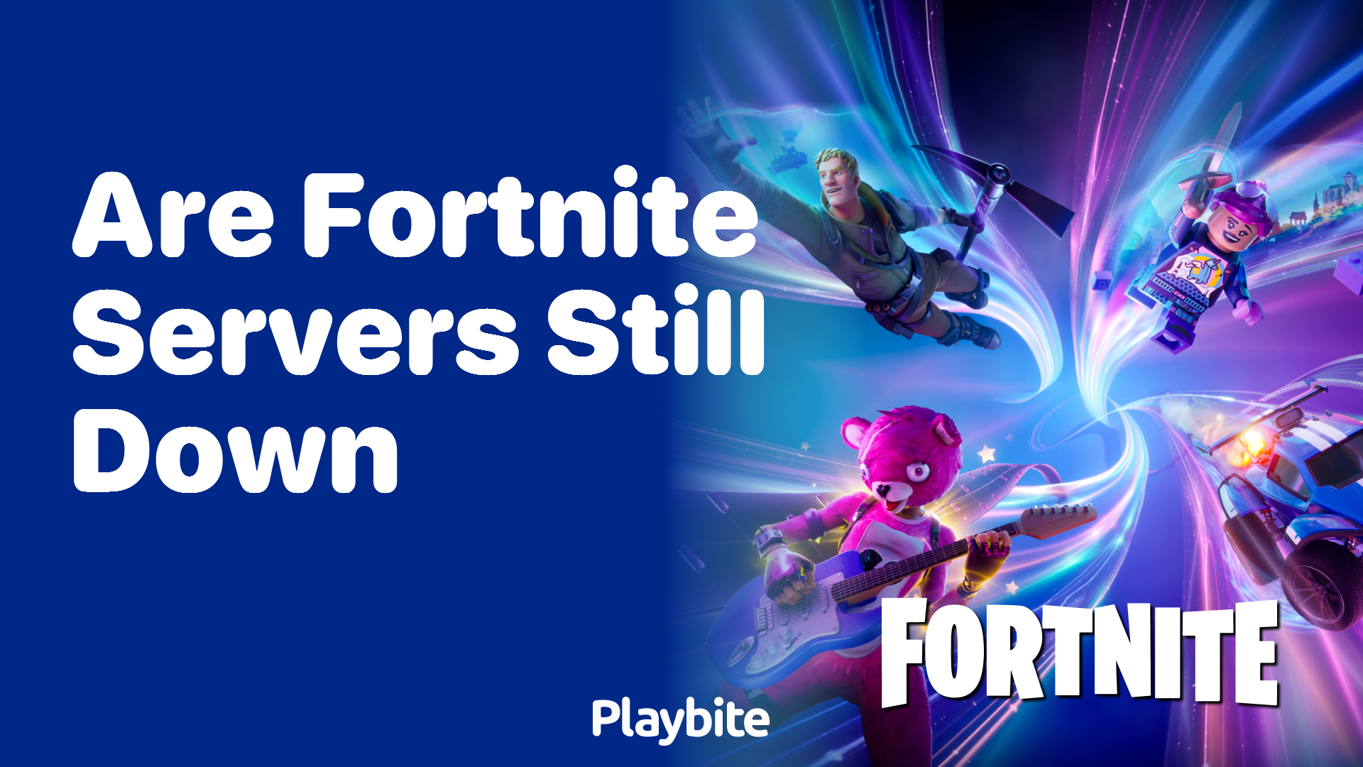 Are Fortnite Servers Still Down? Let's Check the Status! - Playbite