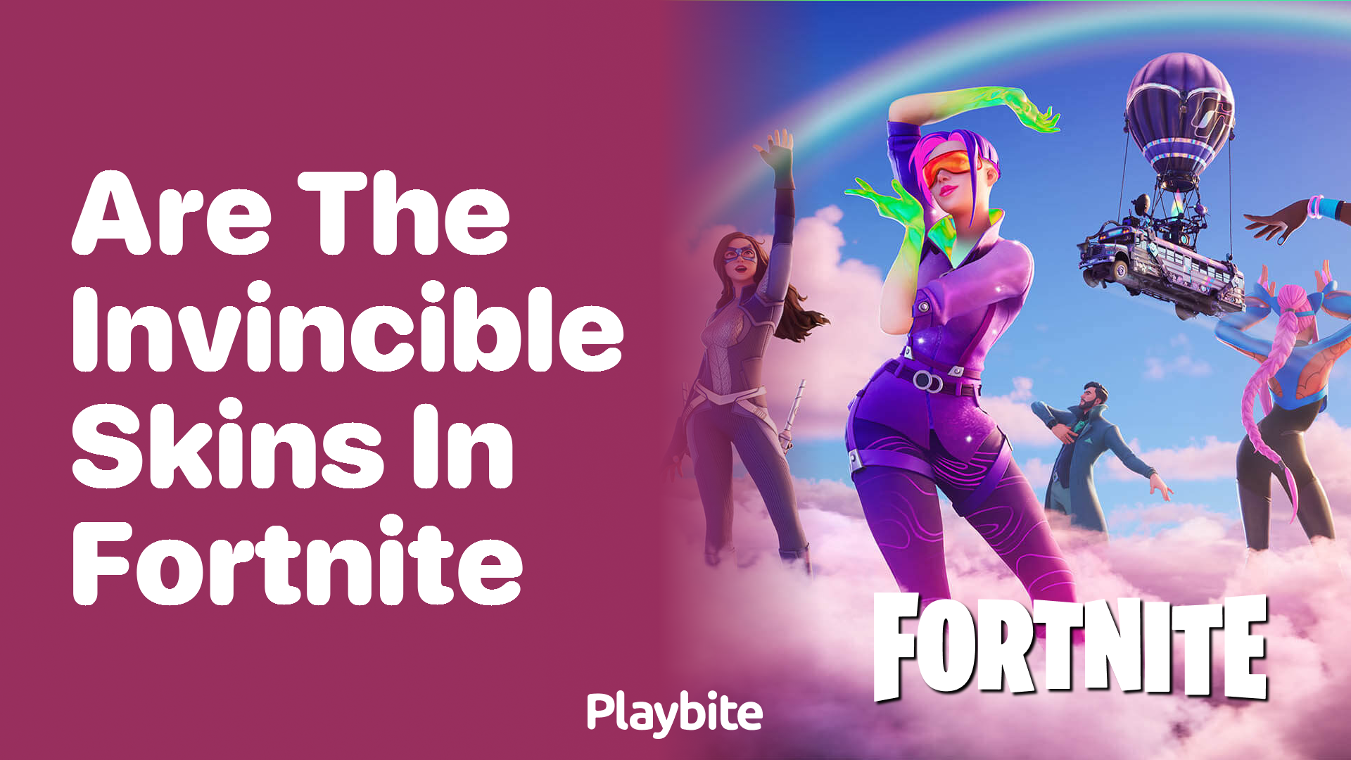 Are There Invincible Skins in Fortnite? - Playbite