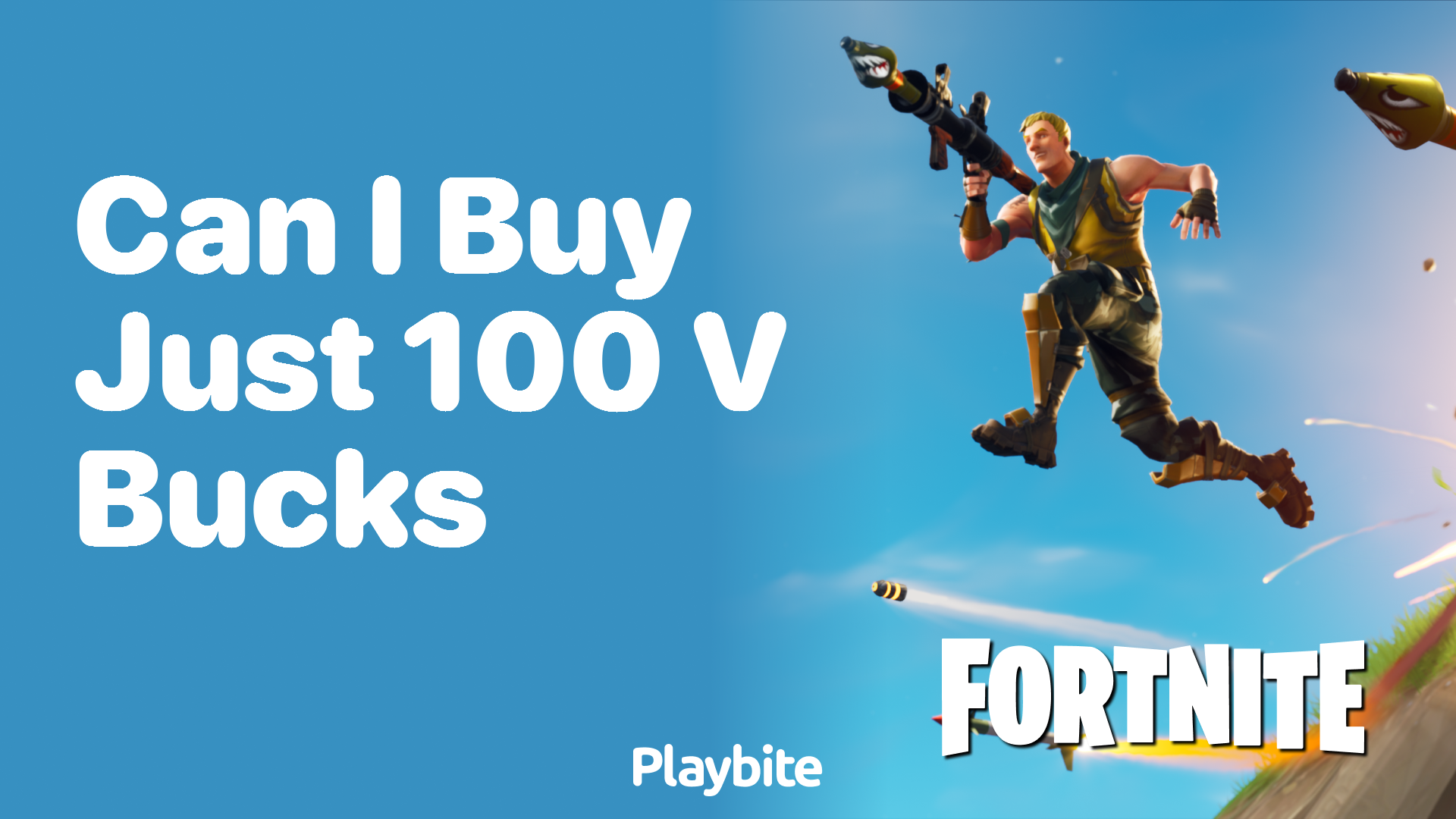 Can I Buy Just 100 V-Bucks in Fortnite? - Playbite
