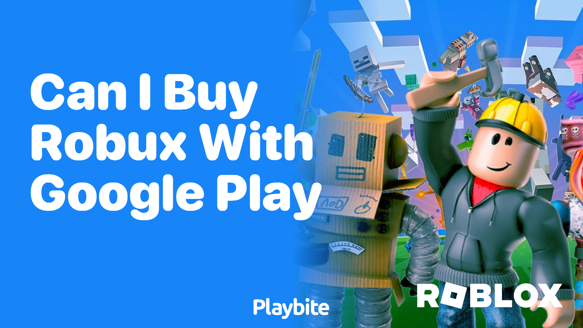 Can I Buy Robux with Google Play? - Playbite