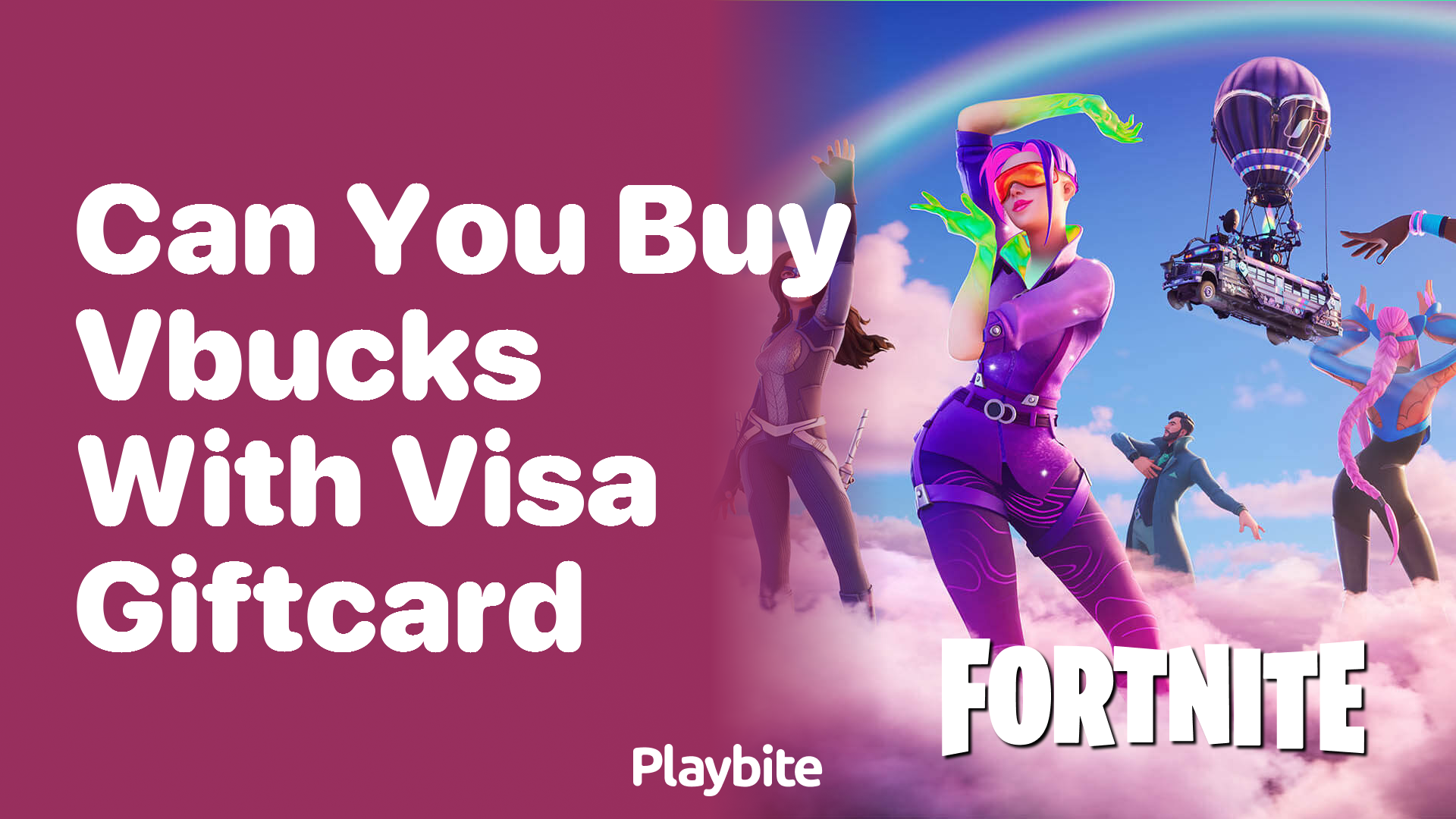 Can You Buy V-Bucks with Visa Gift Card? - Playbite