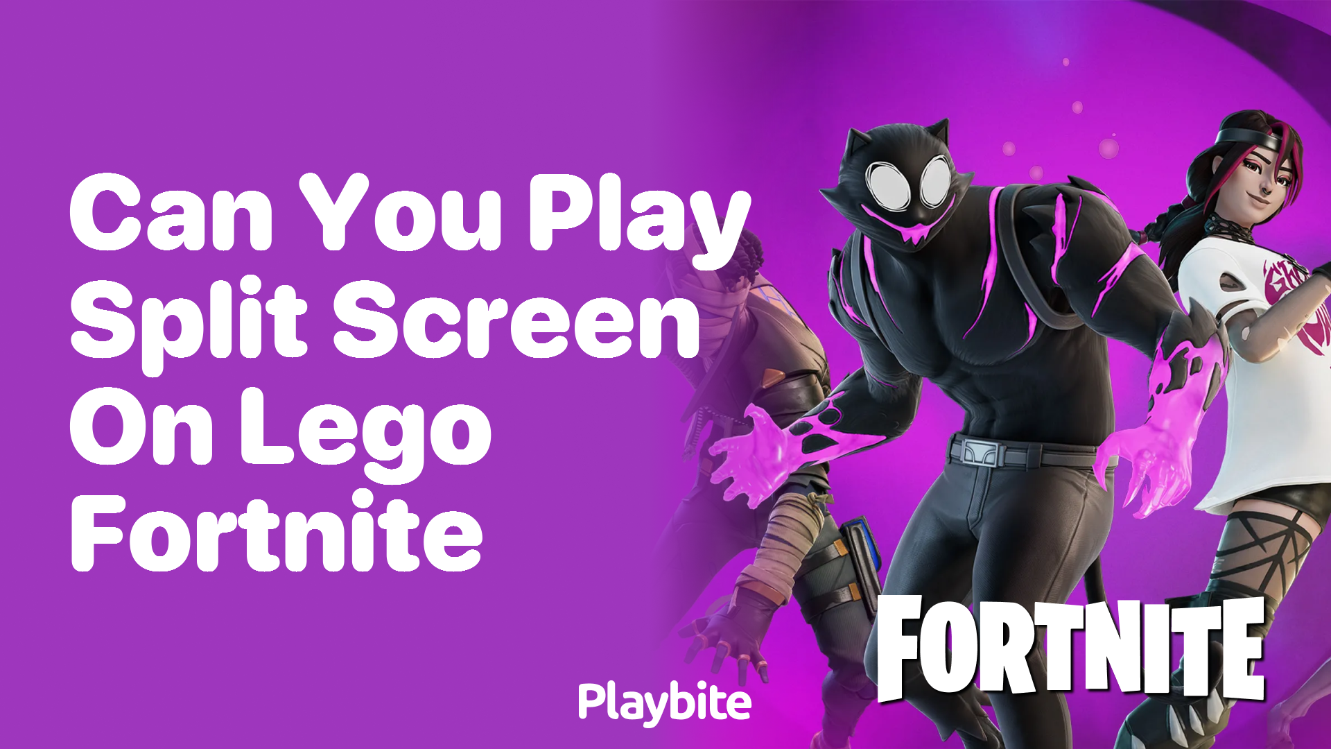 Can You Play Split Screen on Lego Fortnite? - Playbite