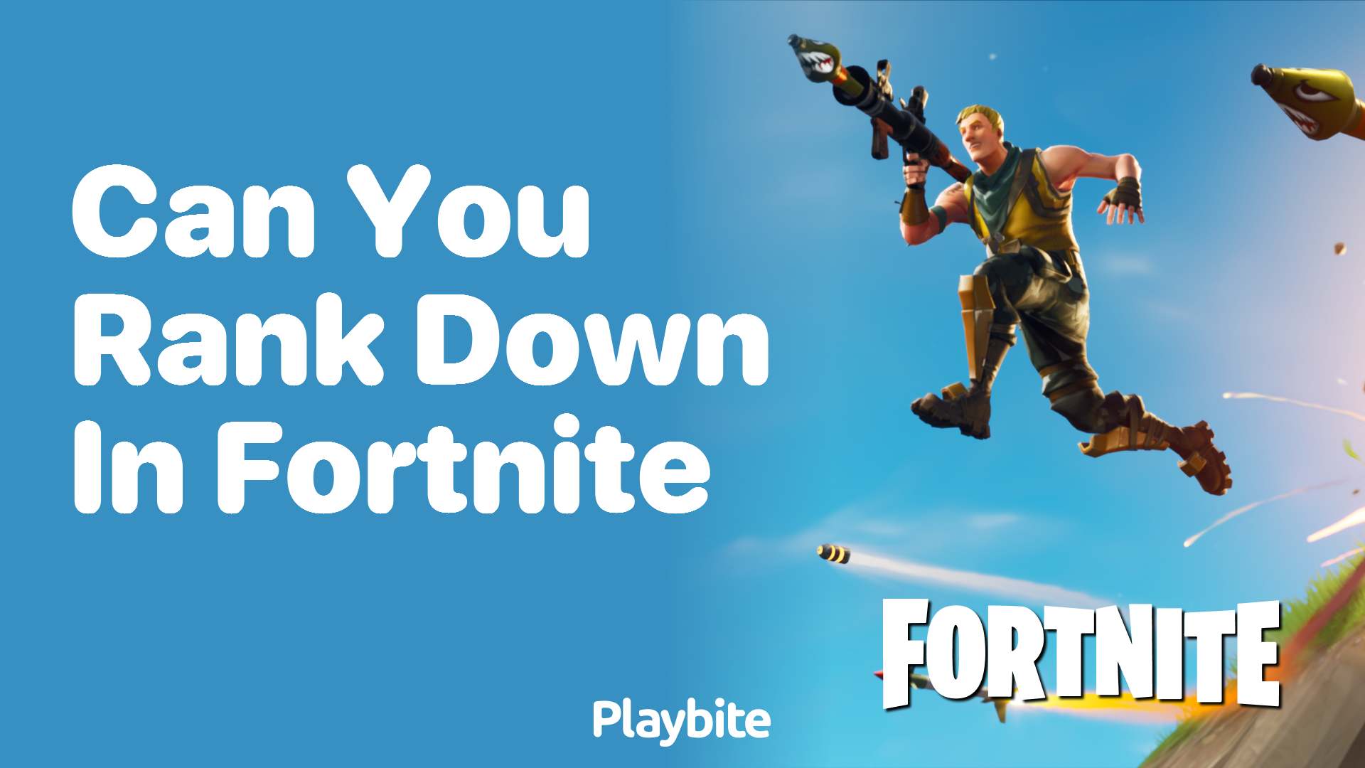 Can You Rank Down in Fortnite? Find Out Here! - Playbite