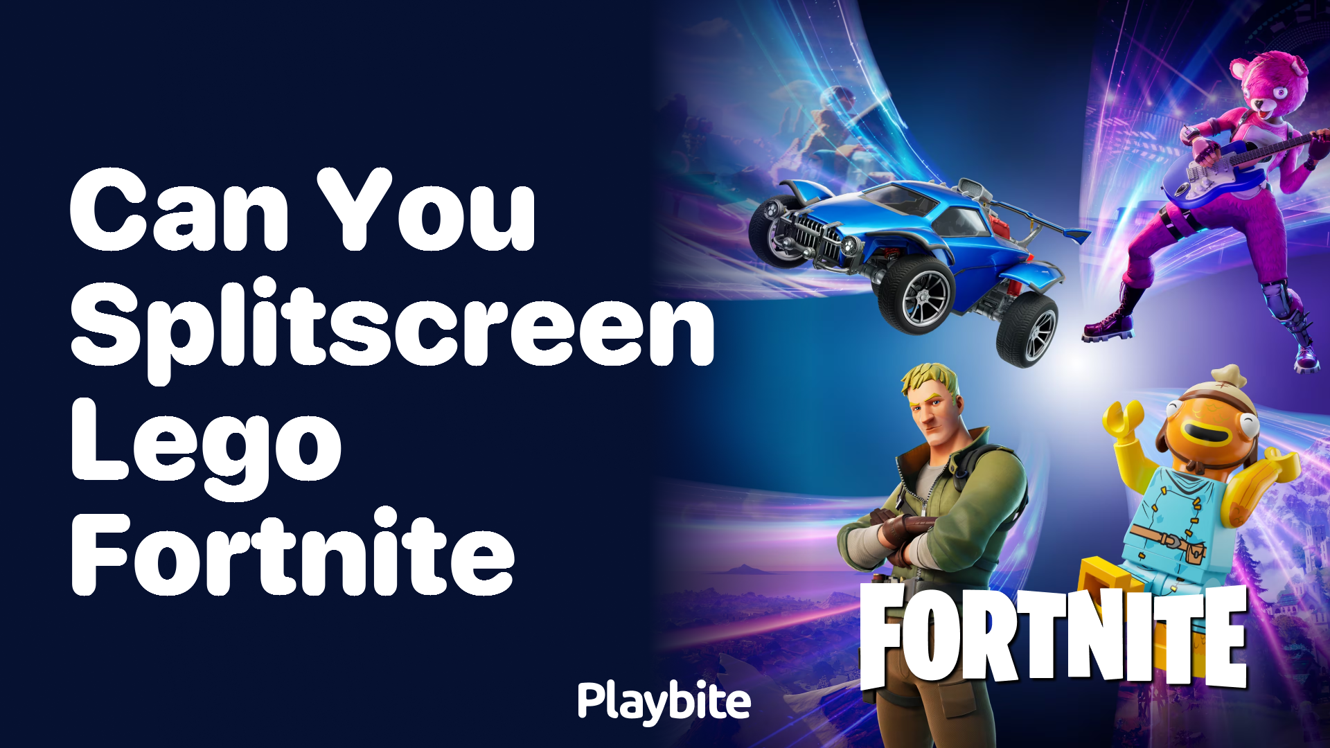 Can You Play LEGO Fortnite on Split Screen? - Playbite
