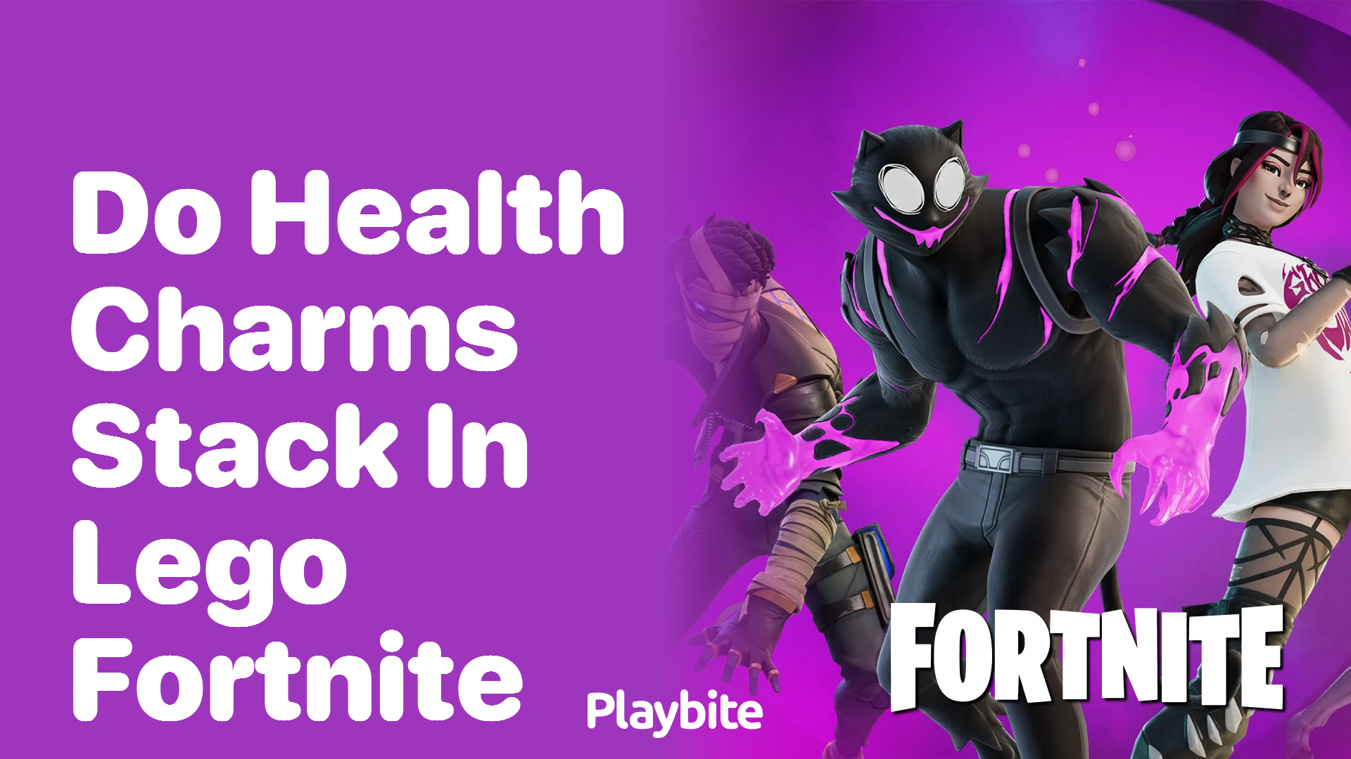Do Health Charms Stack in Lego Fortnite? - Playbite