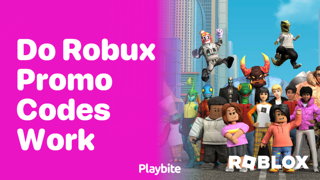 Do Robux Promo Codes Work? Unraveling the Mystery - Playbite