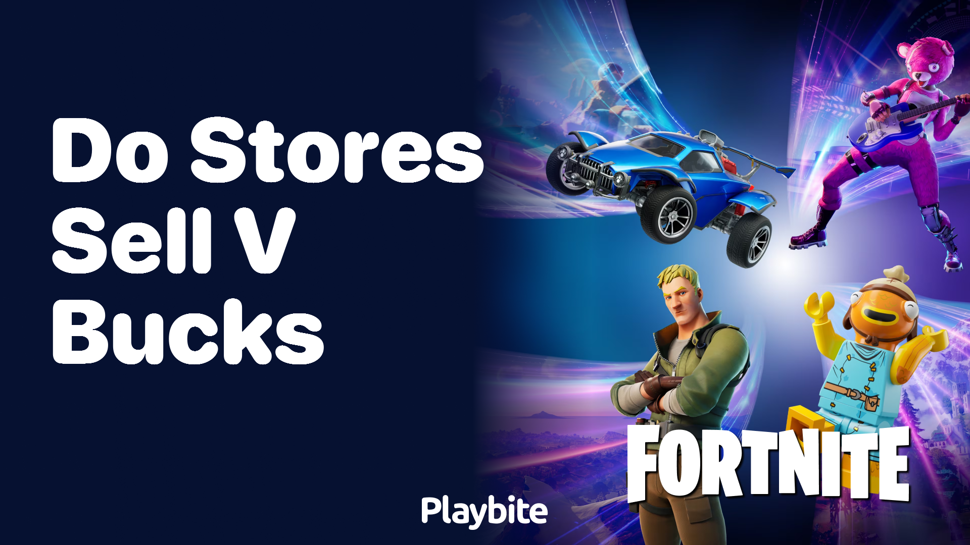 Do Stores Sell V-Bucks for Fortnite Players? - Playbite