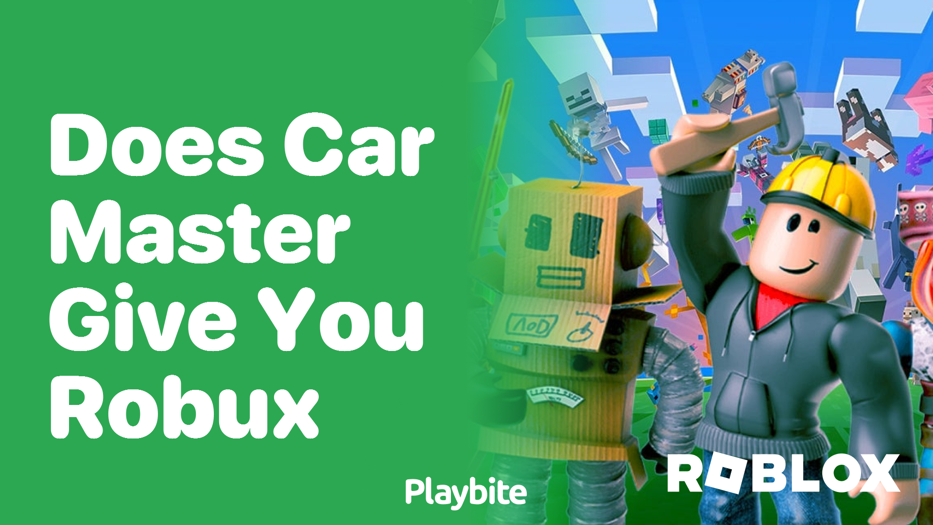Does Car Master Give You Robux? - Playbite