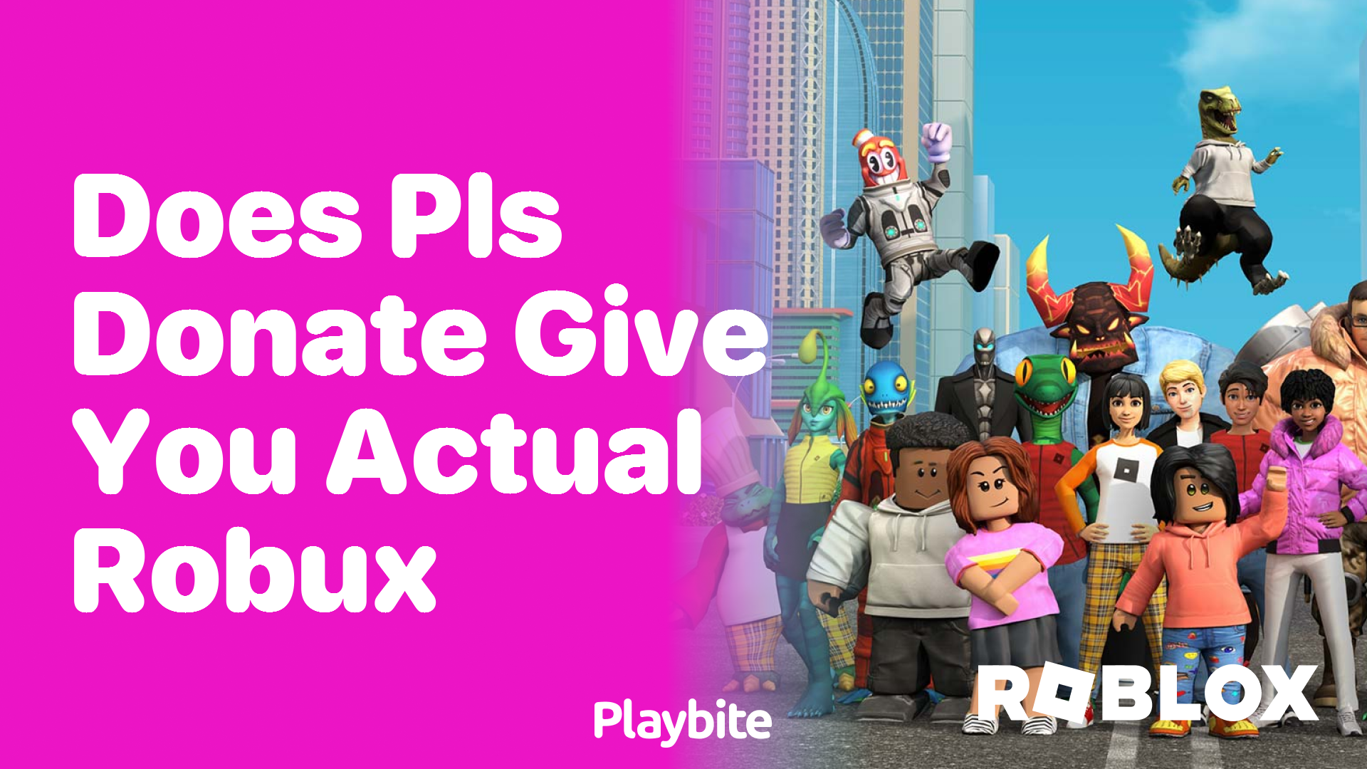 Does Pls Donate Really Give You Actual Robux? - Playbite