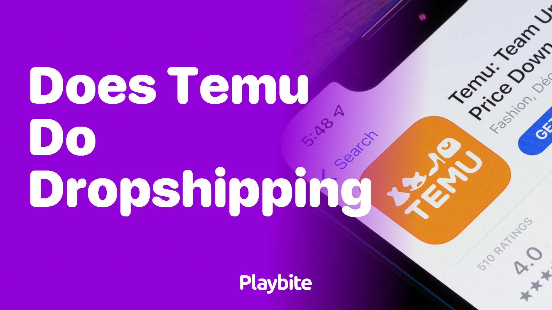 Does Temu Do Dropshipping? Here's What You Need to Know - Playbite
