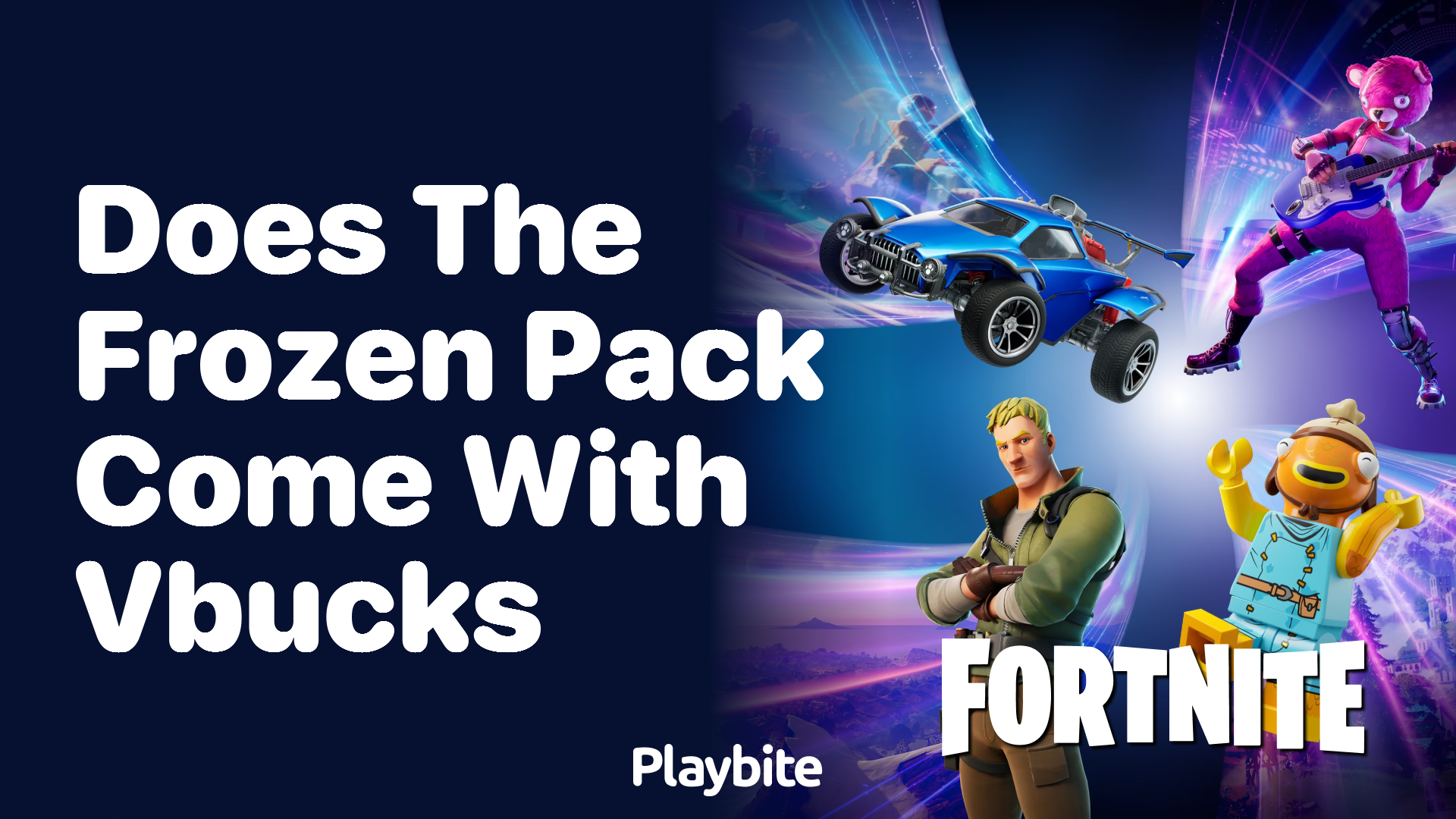 Does the Frozen Pack Come with V-Bucks in Fortnite? - Playbite