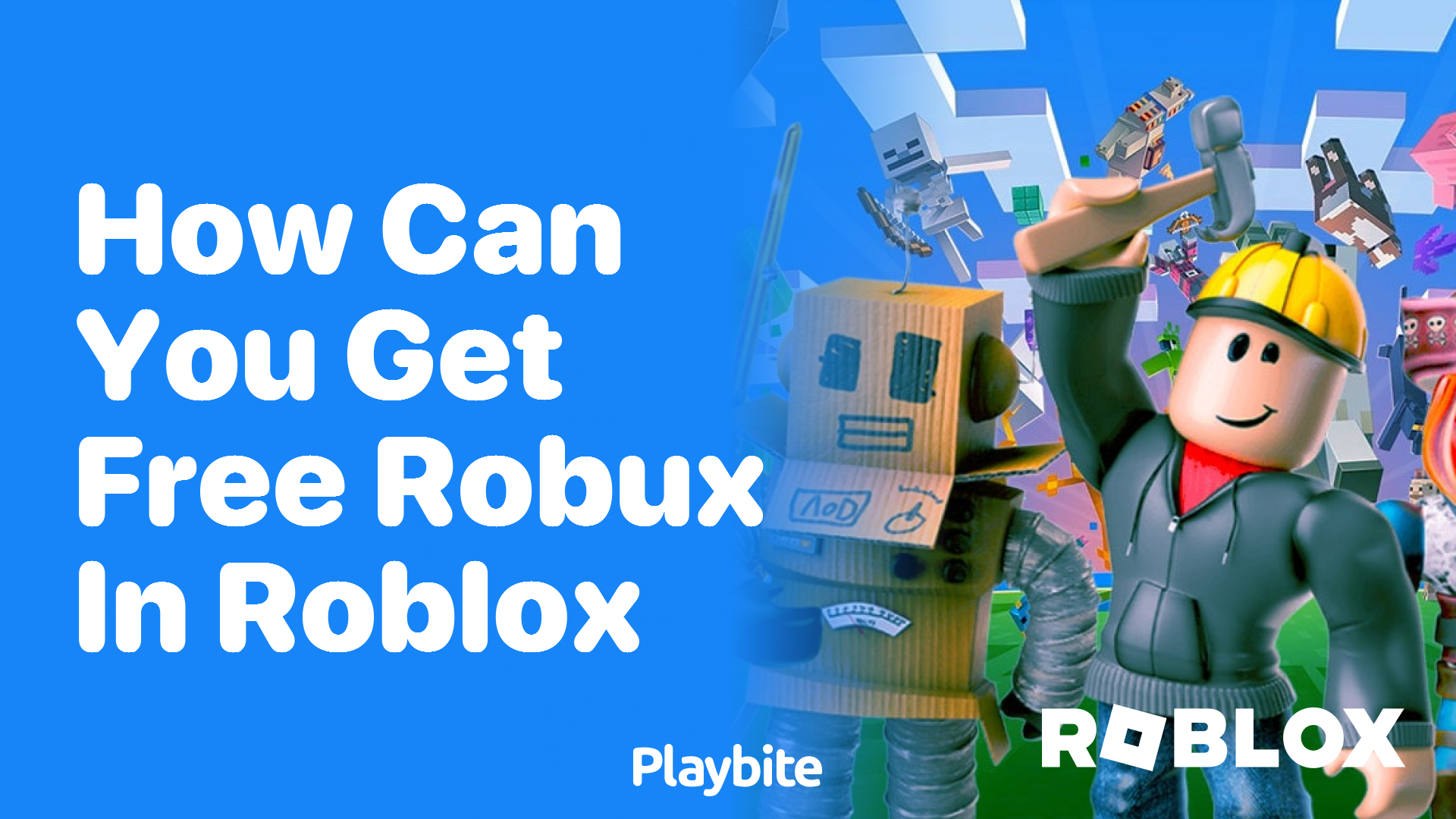 How Can You Get Free Robux in Roblox? - Playbite