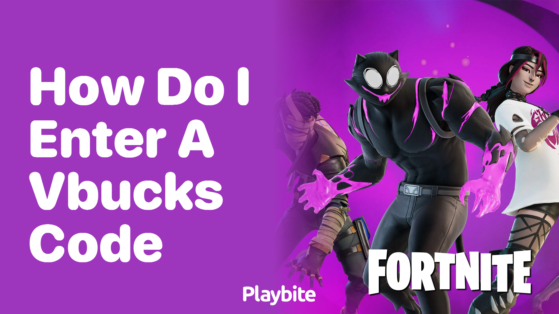 How do I Enter a V-Bucks Code in Fortnite? - Playbite