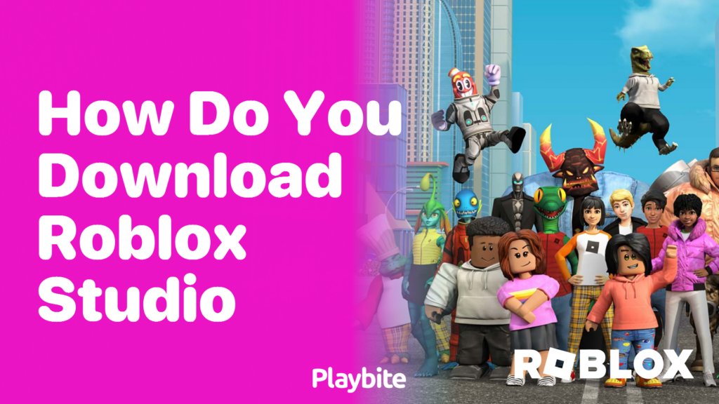 How Do You Download Roblox Studio? - Playbite