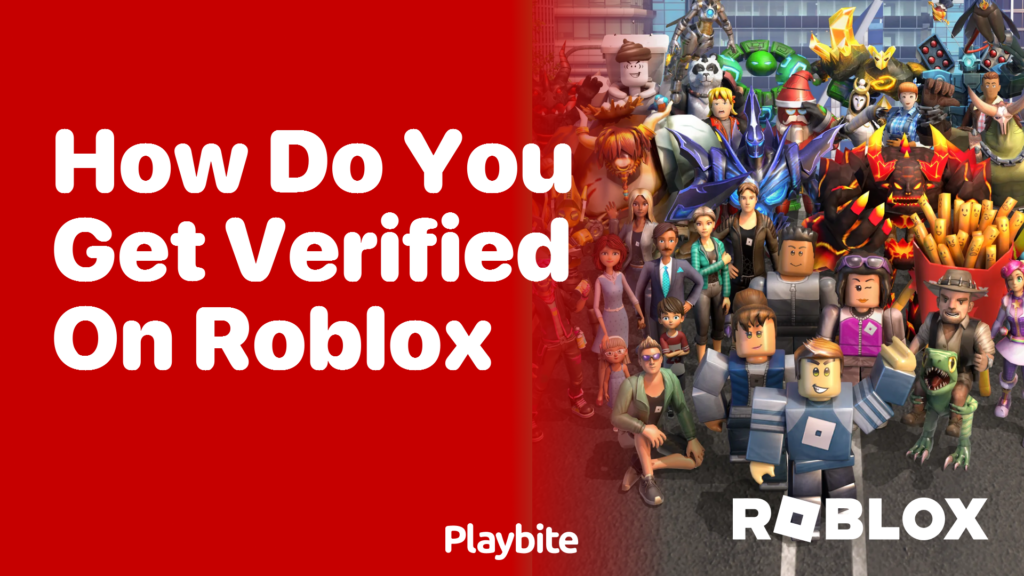 How Do You Get Verified on Roblox? - Playbite