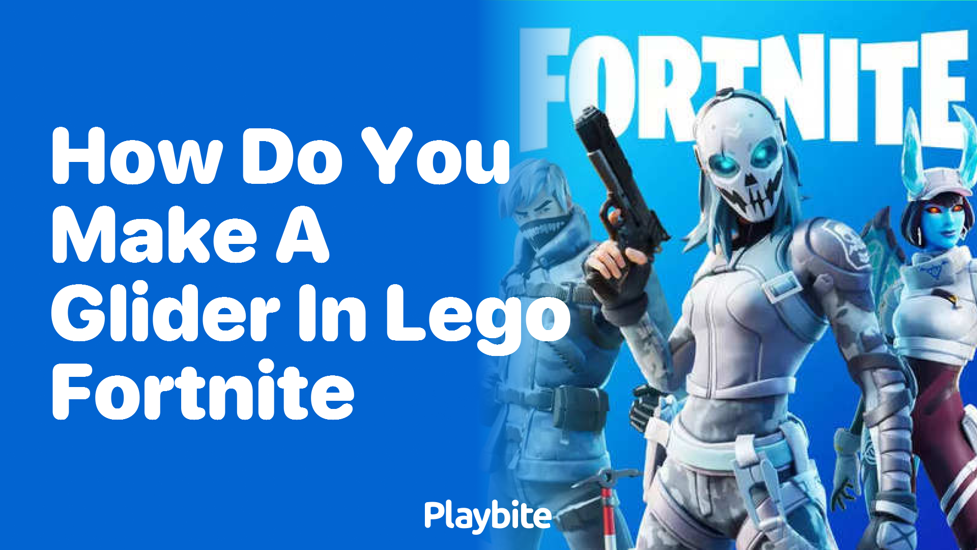 How Do You Make a Glider in LEGO Fortnite? - Playbite