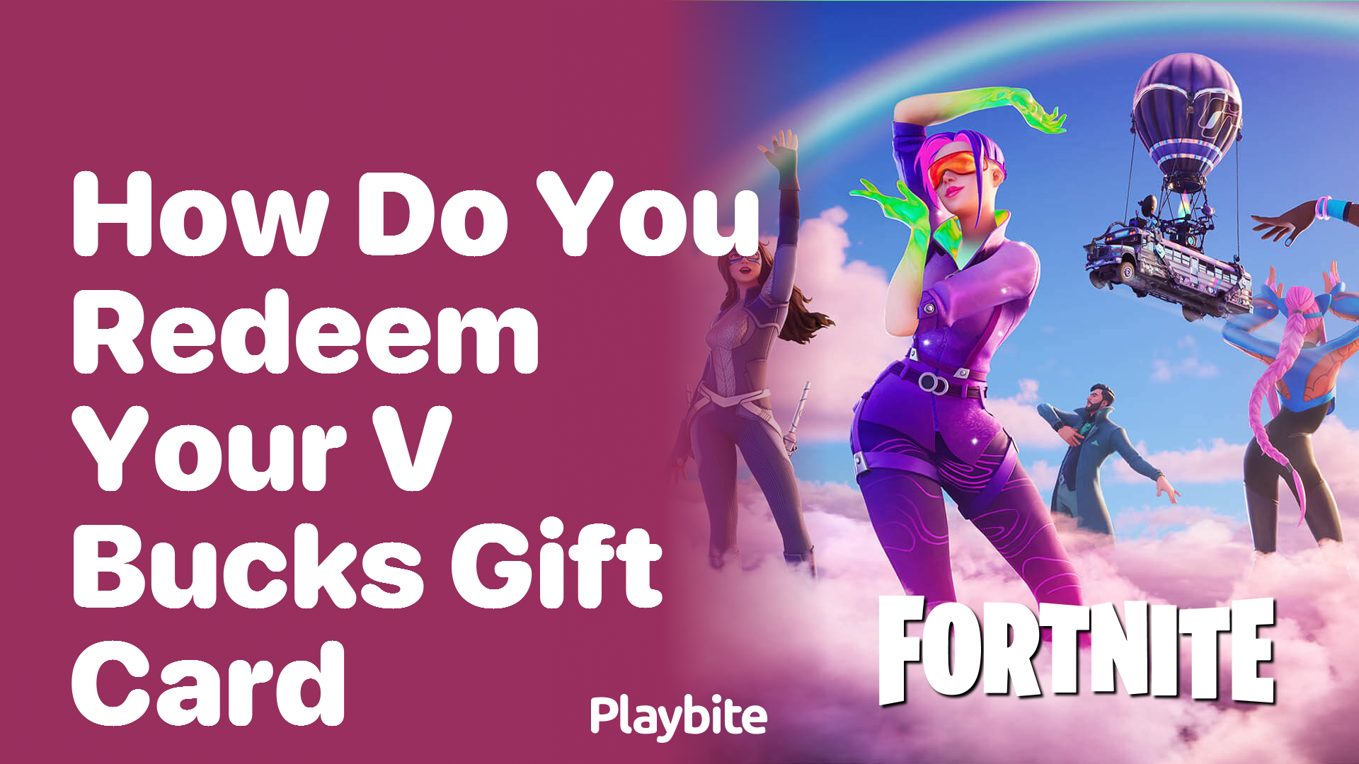 How Do You Redeem Your V-Bucks Gift Card? - Playbite