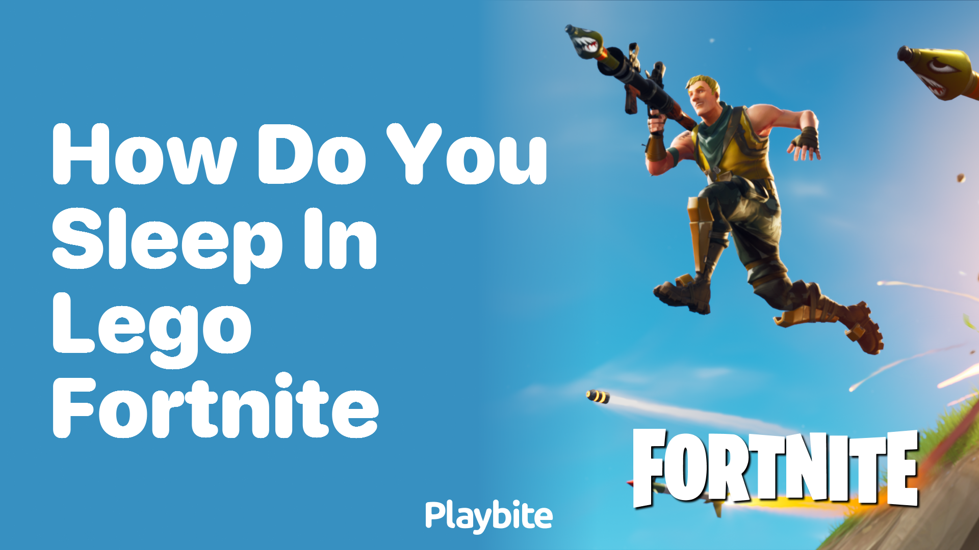 How Do You Sleep in LEGO Fortnite? - Playbite