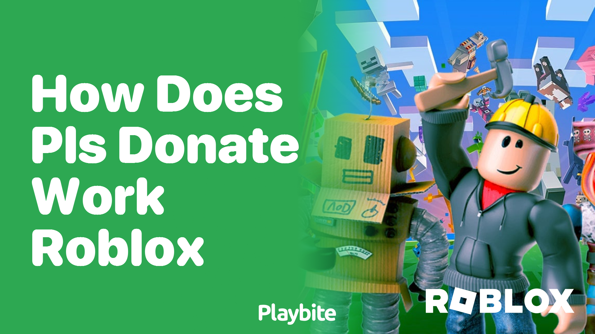 How Does 'Pls Donate' Work in Roblox? - Playbite