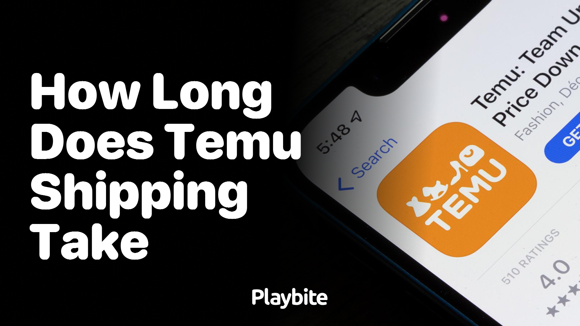 How Long Does Temu Shipping Take? - Playbite