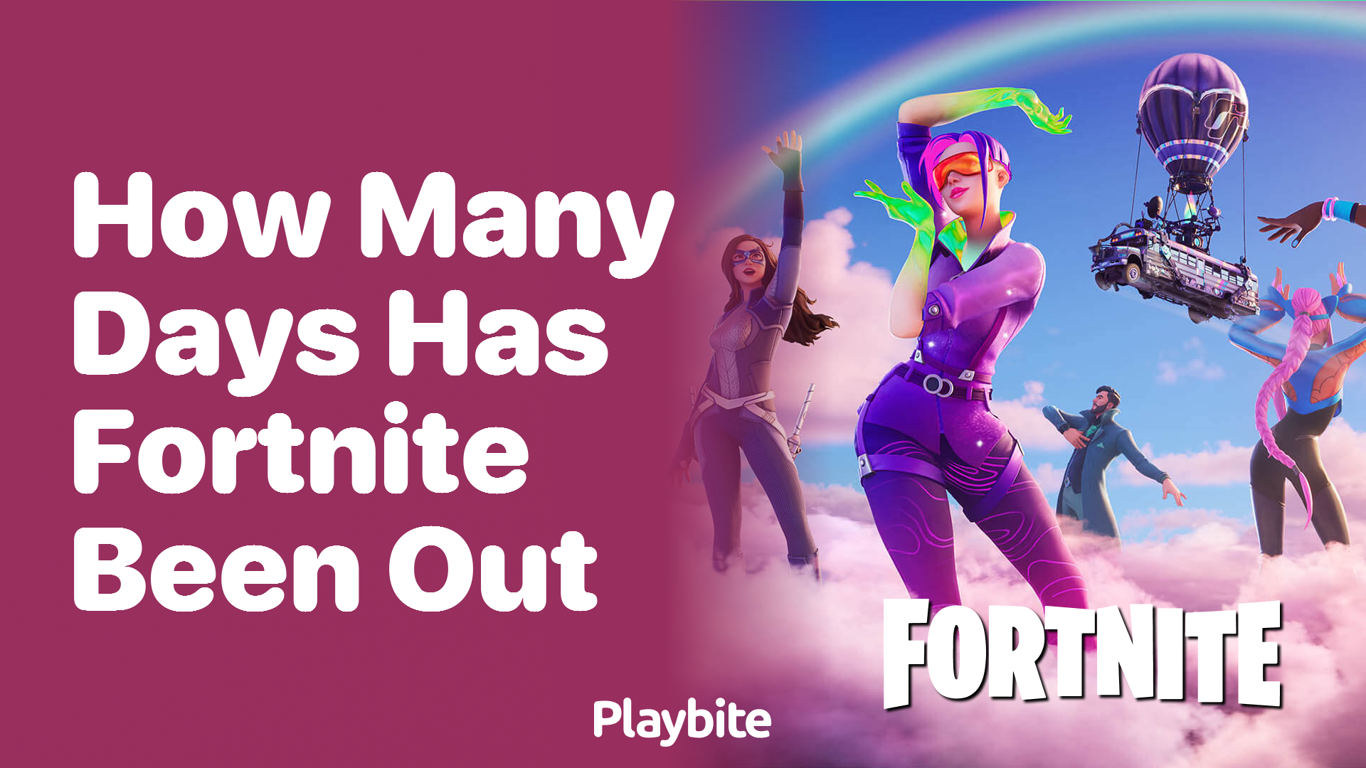 How Many Days Has Fortnite Been Out? Let’s Calculate! - Playbite