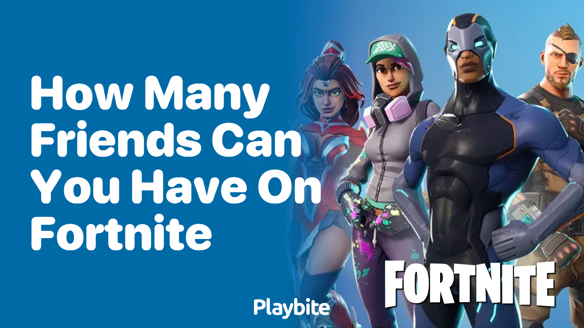 How Many Friends Can You Have on Fortnite? - Playbite