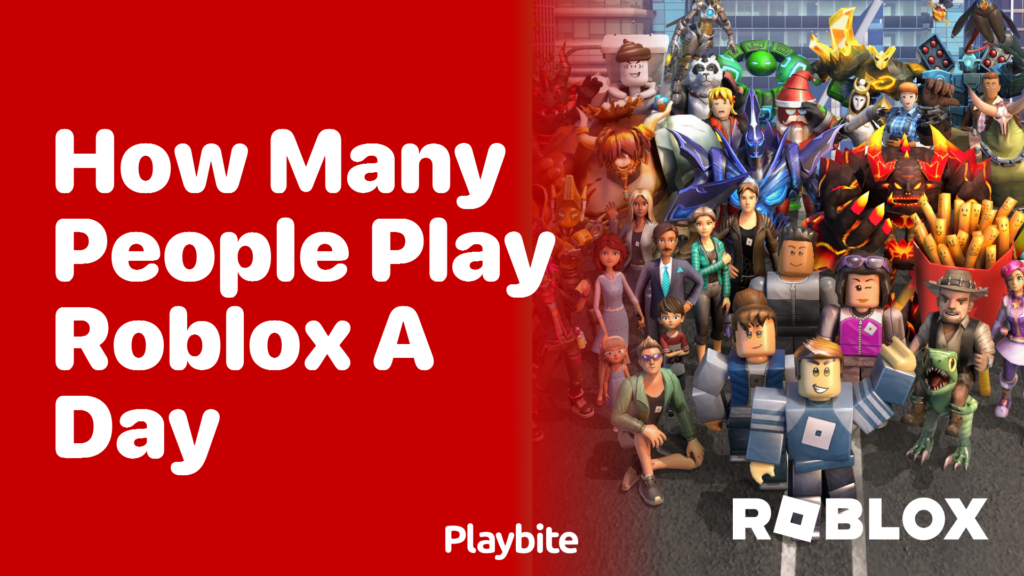 How Many People Play Roblox Every Day? - Playbite