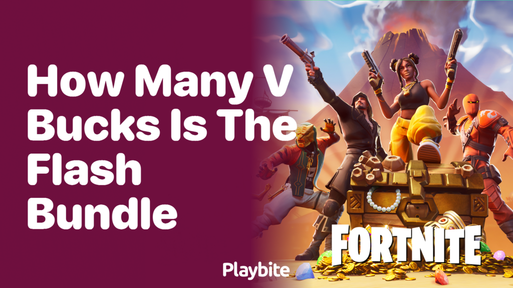 How many v-bucks is the Flash Bundle? - Playbite