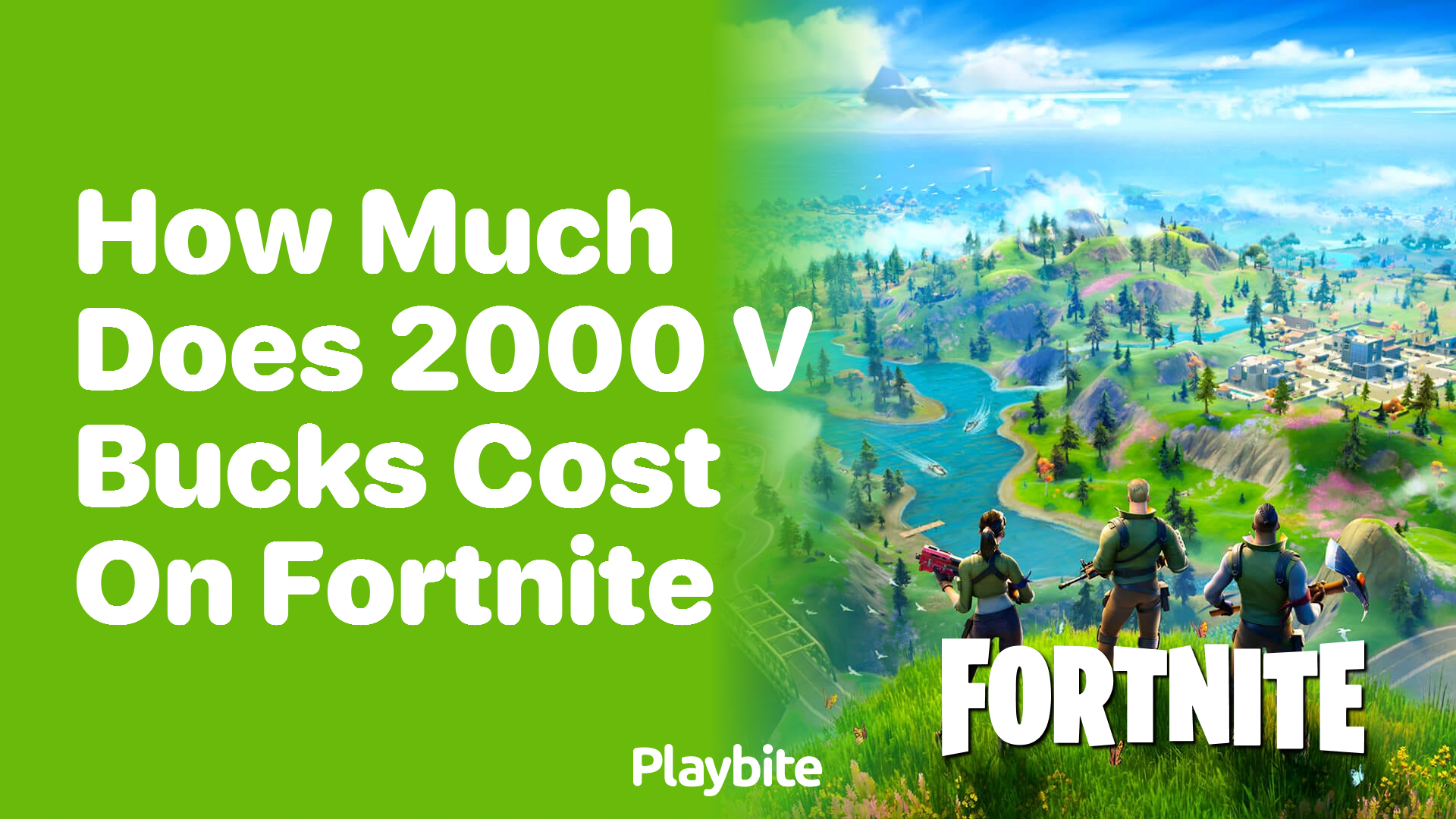 How Much Does 2000 V-Bucks Cost on Fortnite? - Playbite