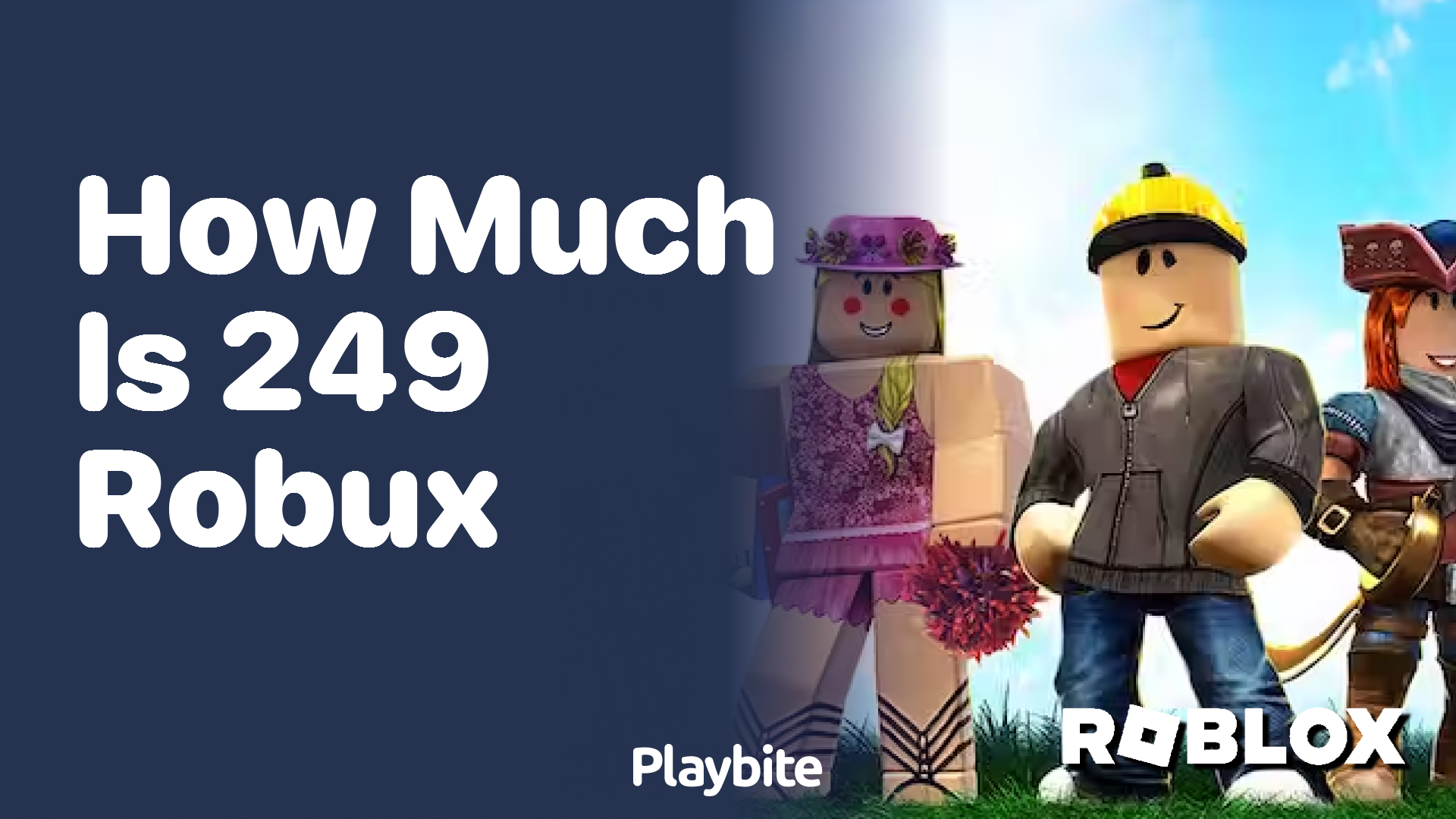 How Much Does 249 Robux Cost? - Playbite