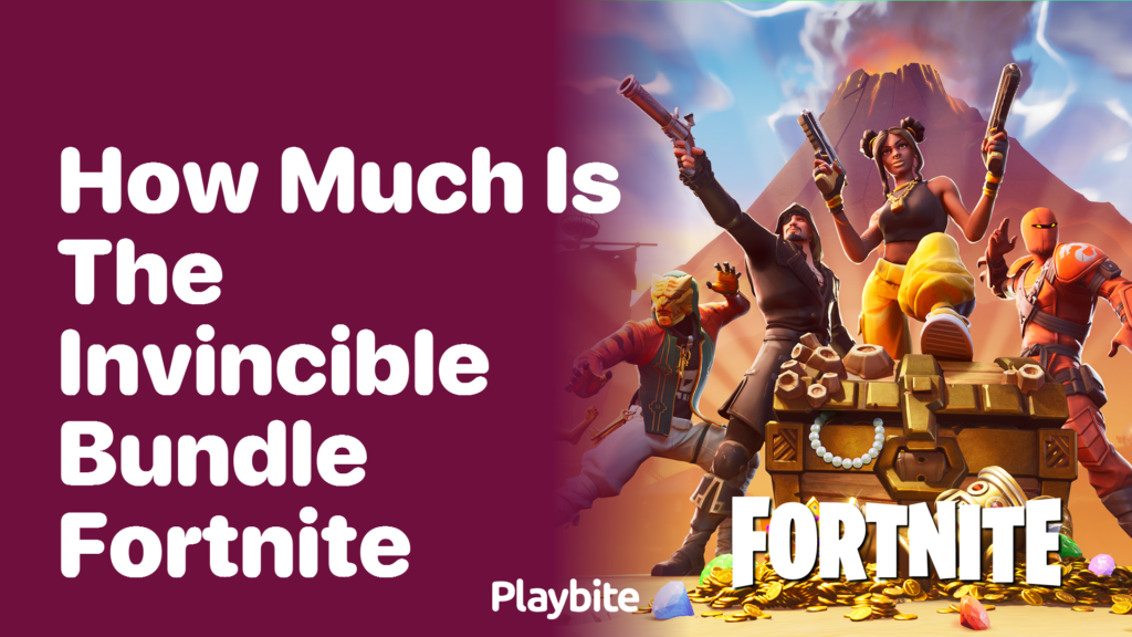 How Much Does the Invincible Bundle Cost in Fortnite? - Playbite