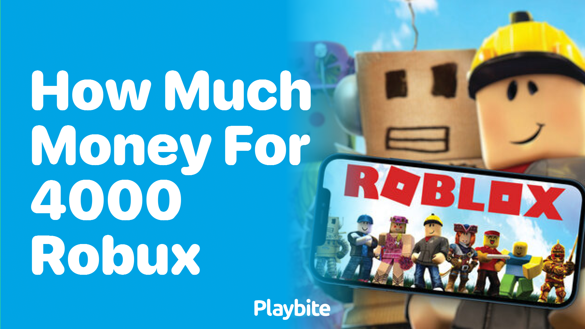 How Much Money for 4000 Robux? - Playbite