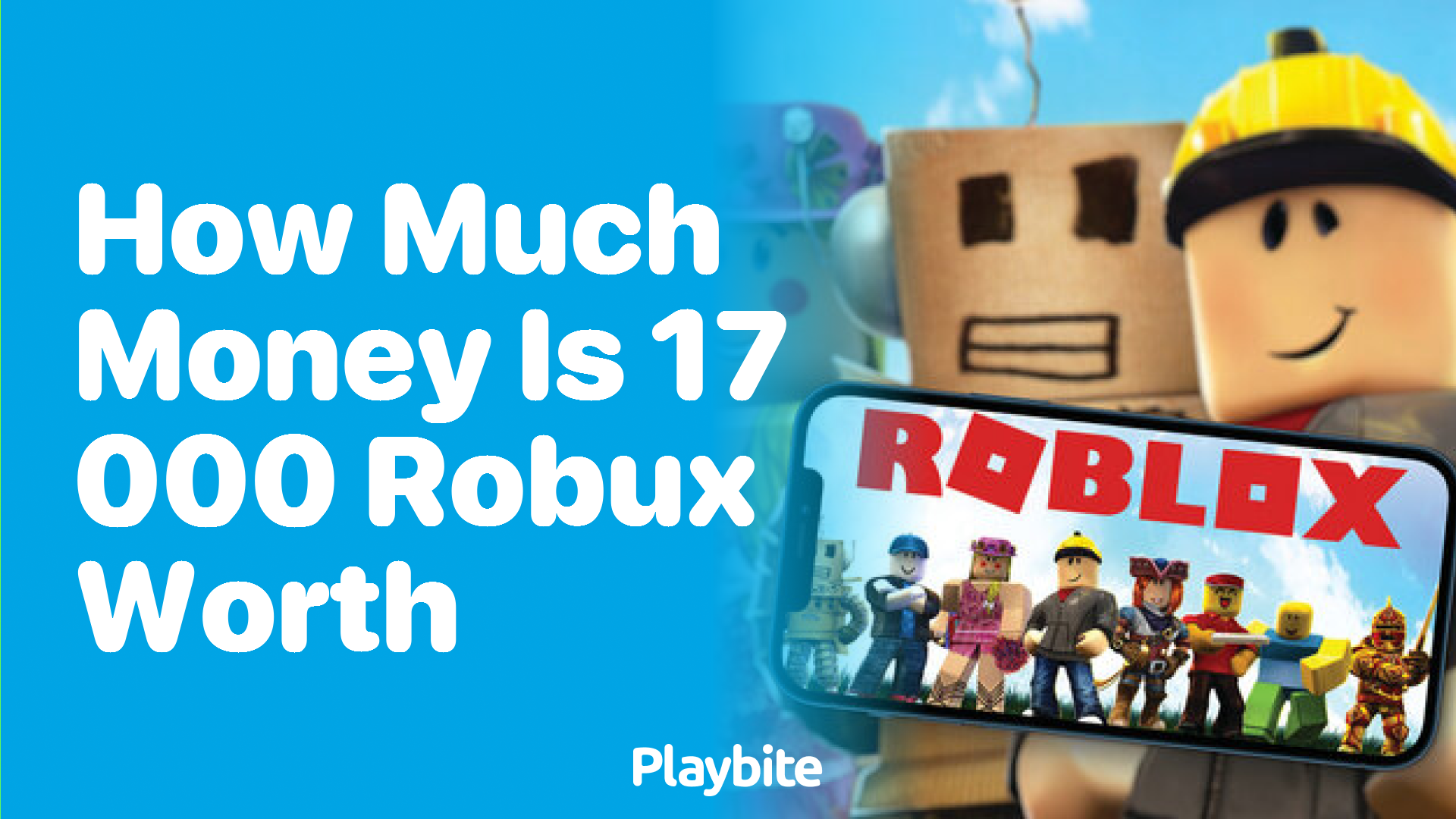 How Much Money is 17,000 Robux Worth? - Playbite