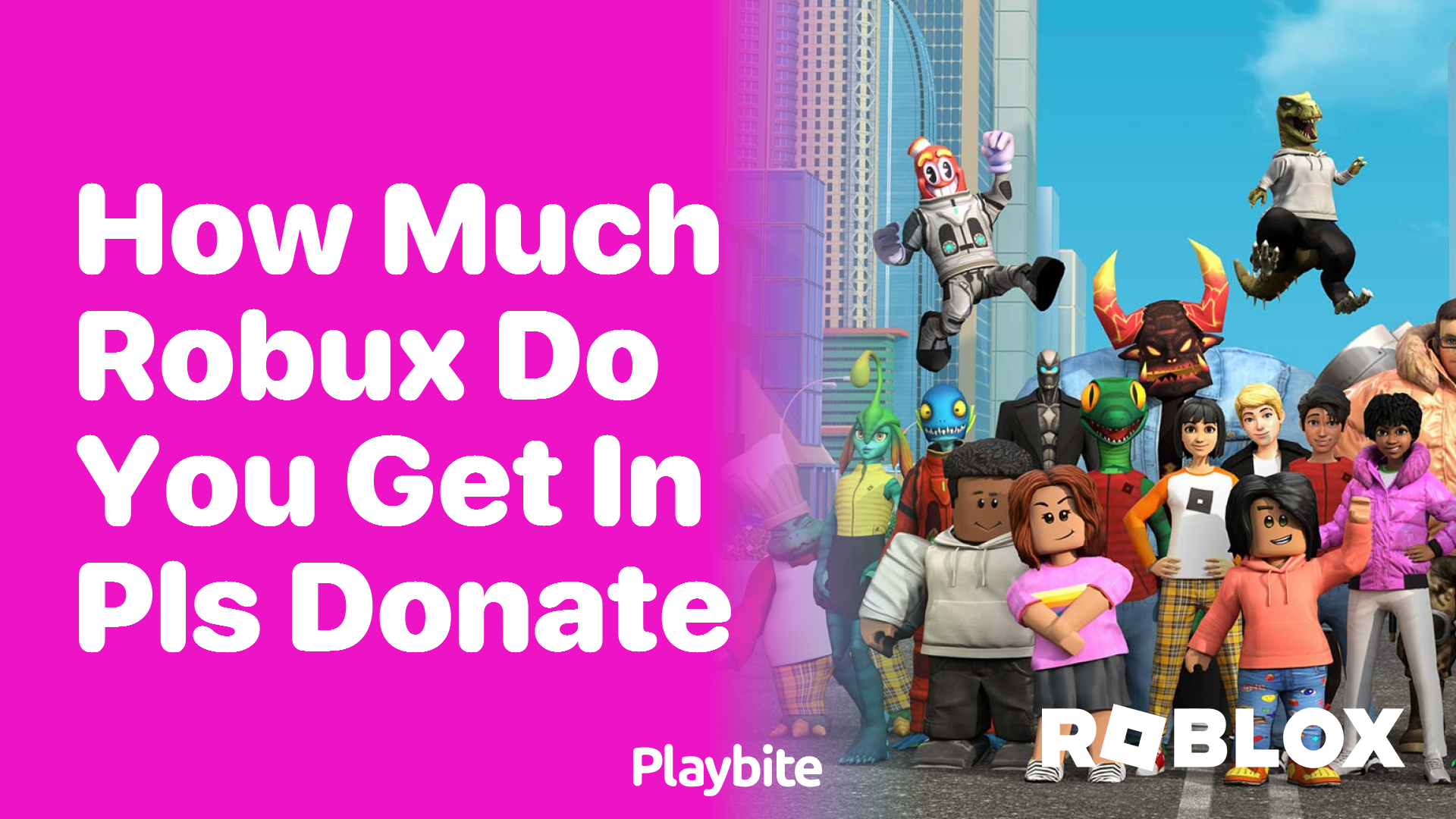 How Much Robux Do You Get in Pls Donate? - Playbite