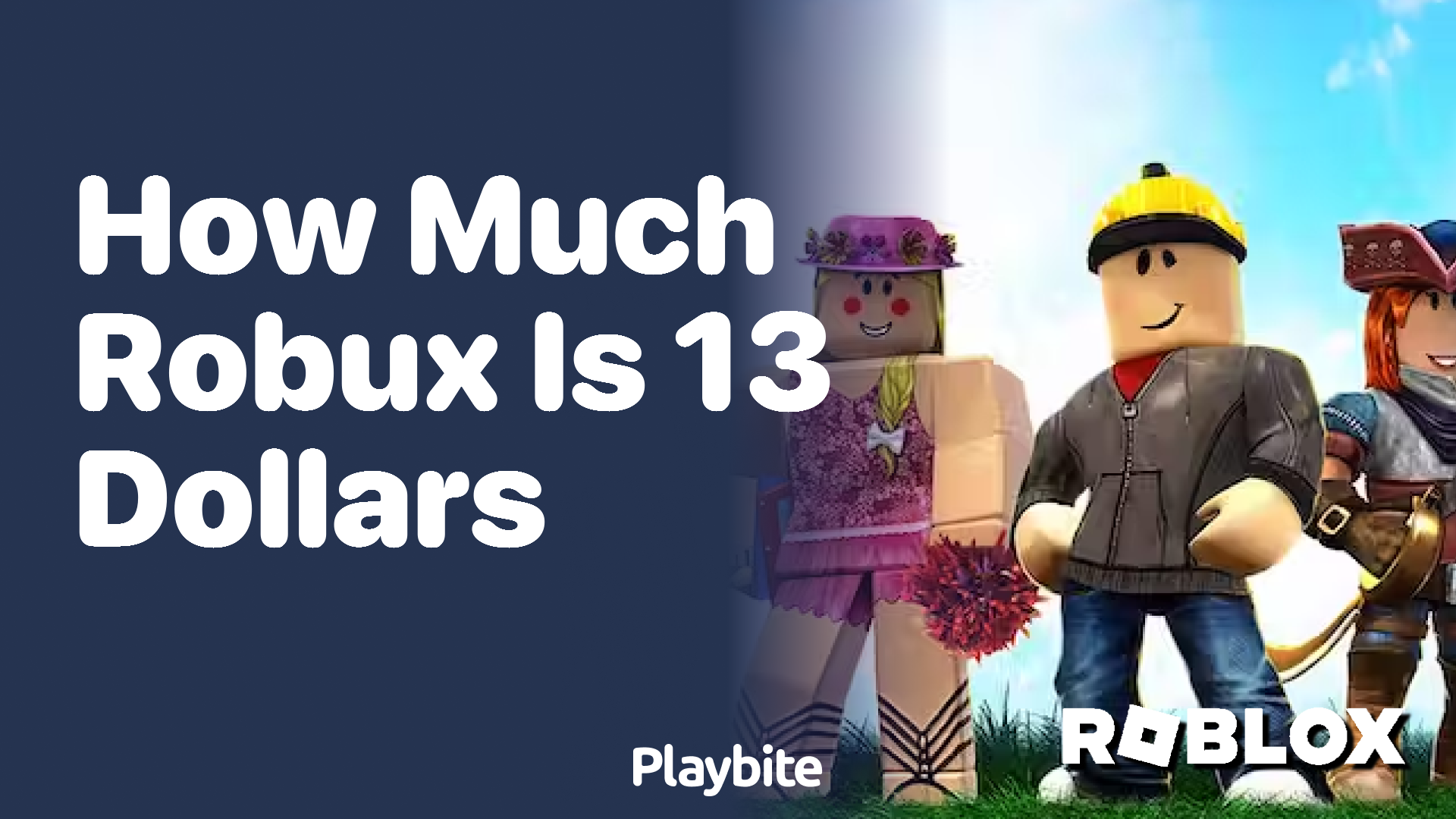 How Much Robux Can You Get for 13 Dollars? - Playbite