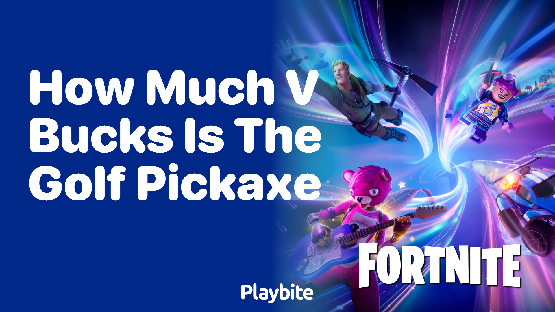 How Much V-Bucks is the Golf Pickaxe in Fortnite? - Playbite