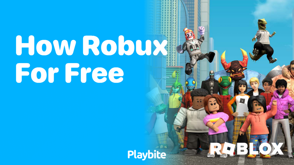 How Can You Get Robux for Free? Crack the Code! - Playbite