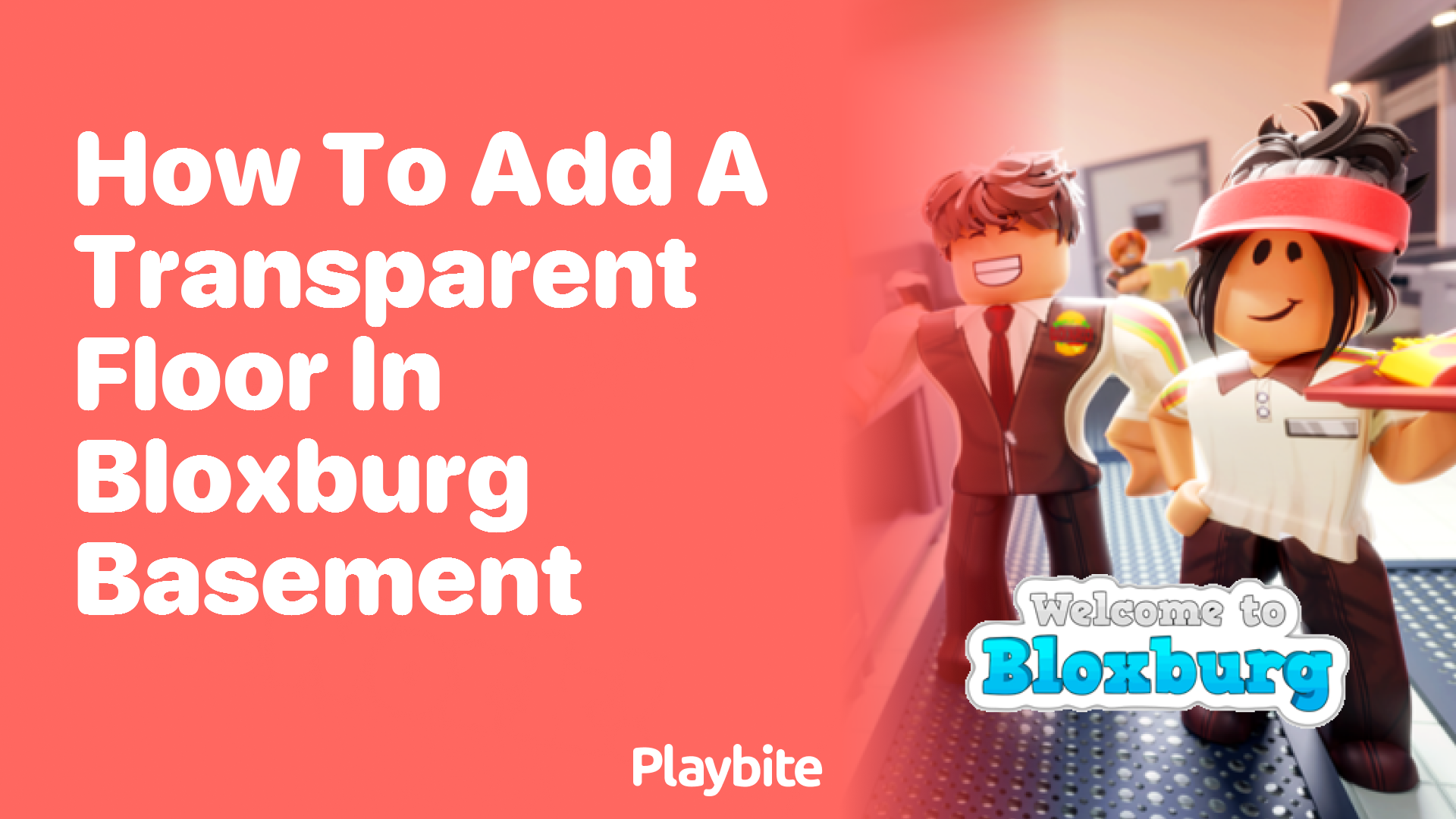 How to Add a Transparent Floor in Your Bloxburg Basement - Playbite
