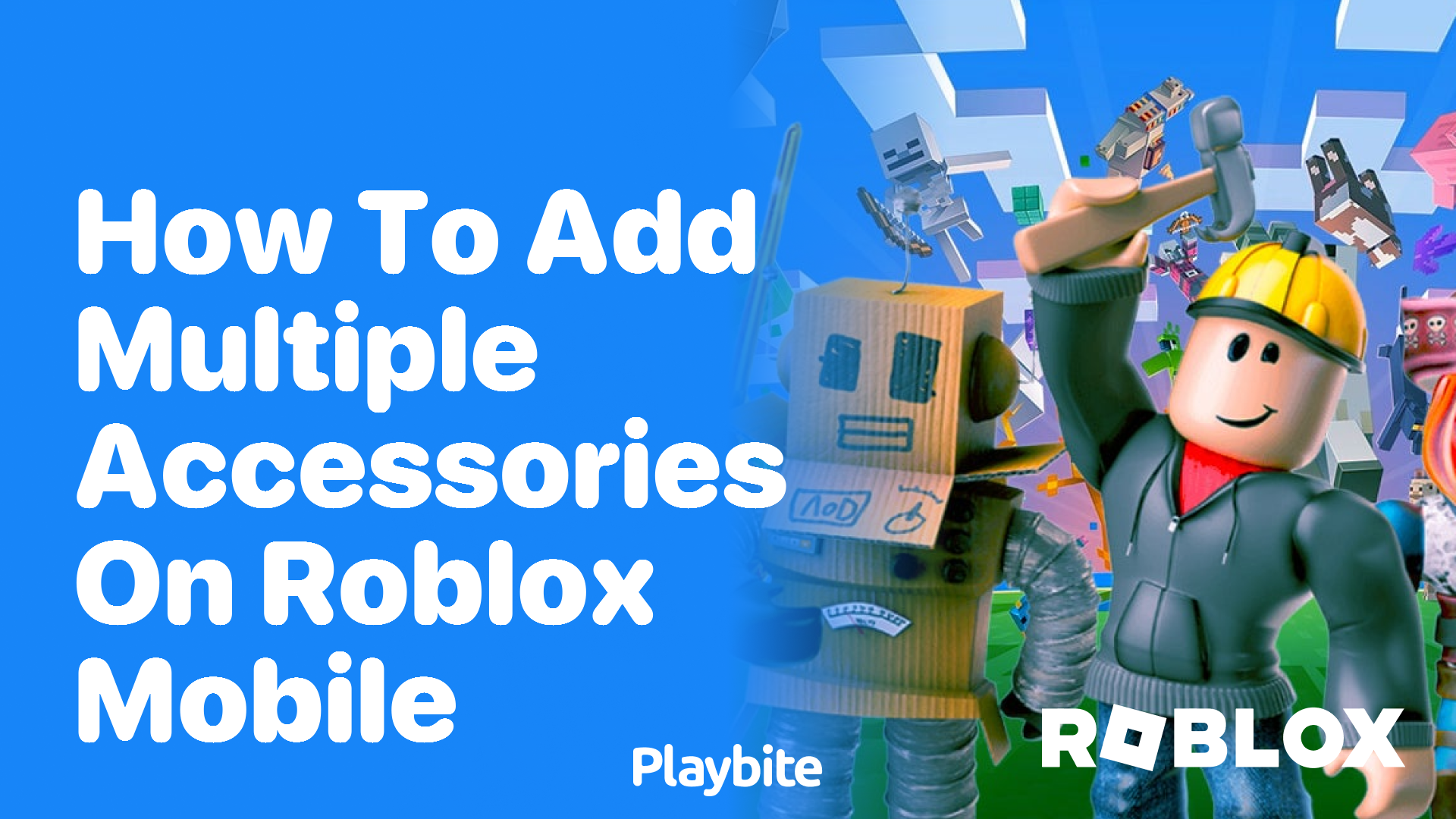 How to Add Multiple Accessories on Roblox Mobile - Playbite