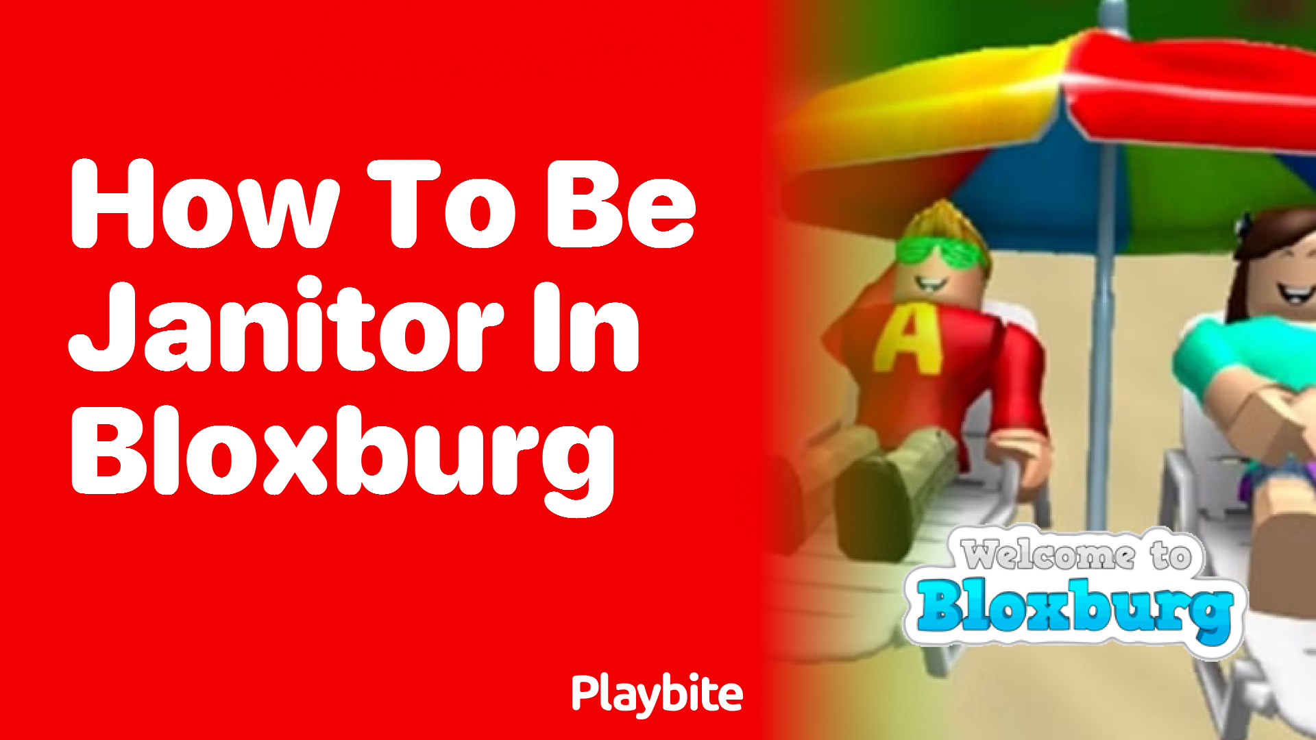 How to Become a Janitor in Bloxburg - Playbite