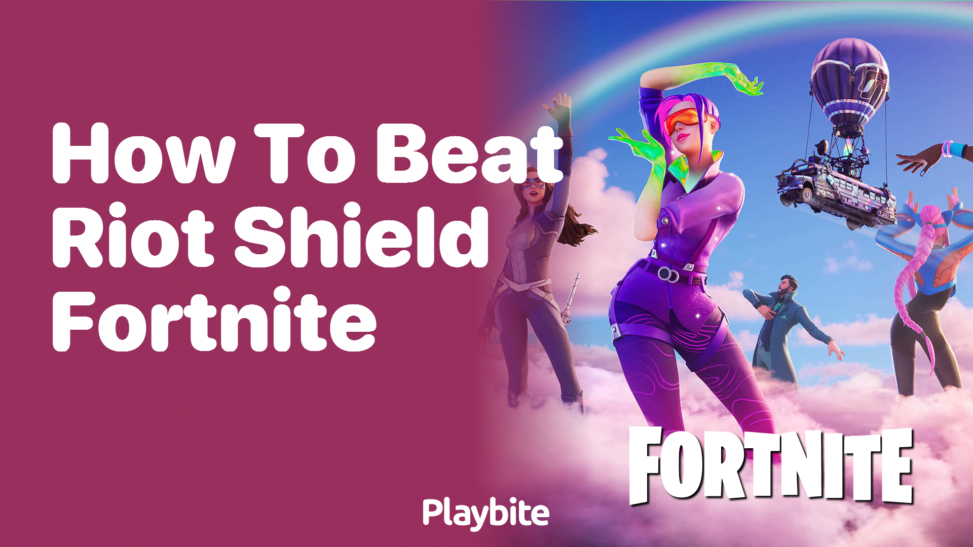 How to Beat the Riot Shield in Fortnite - Playbite