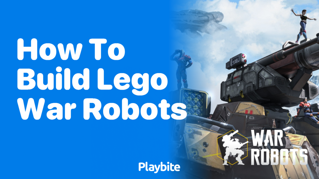 How to Build Lego War Robots: A Fun Guide! - Playbite