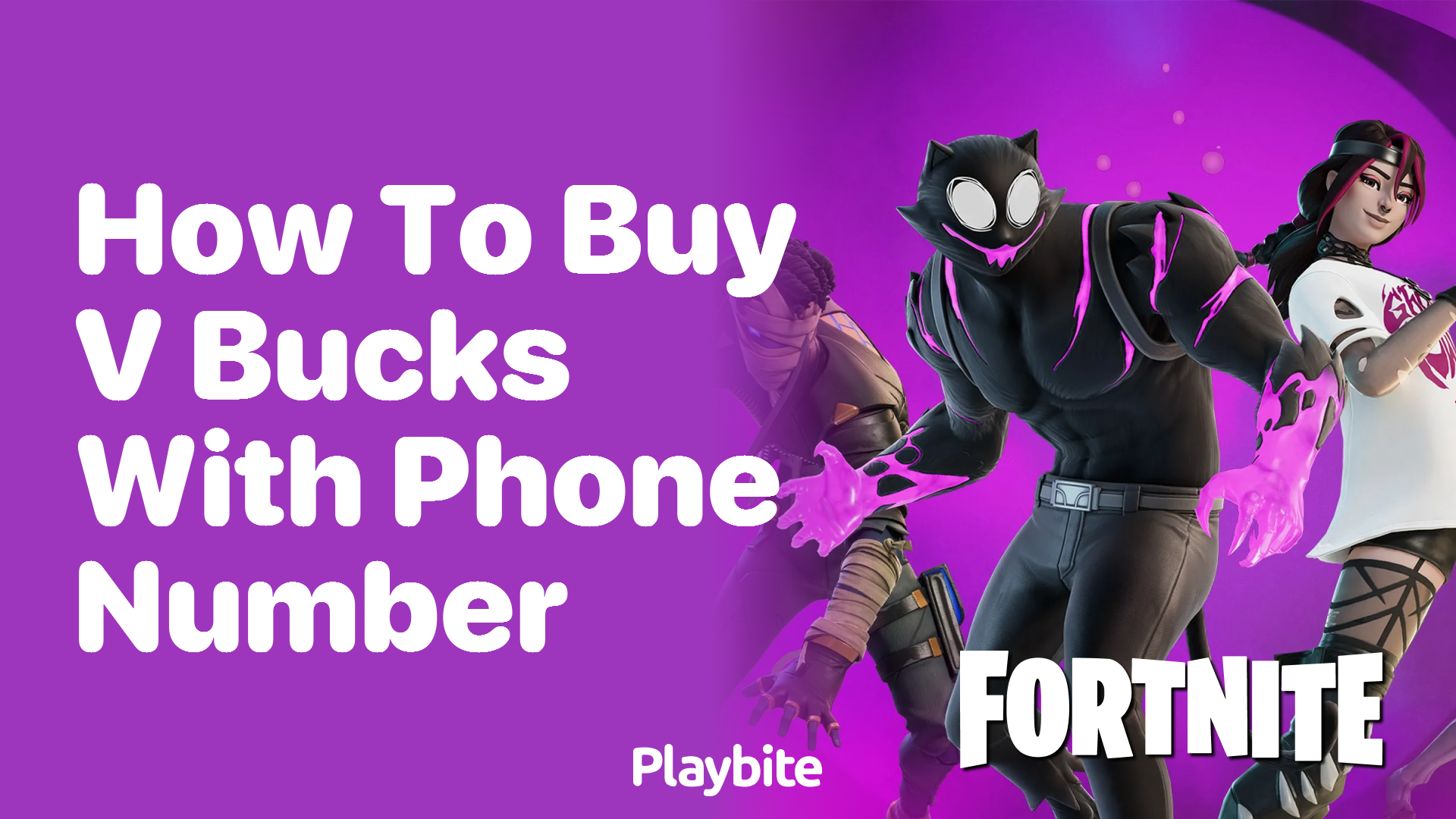 How to Buy V-Bucks in Fortnite Using Your Phone Number - Playbite