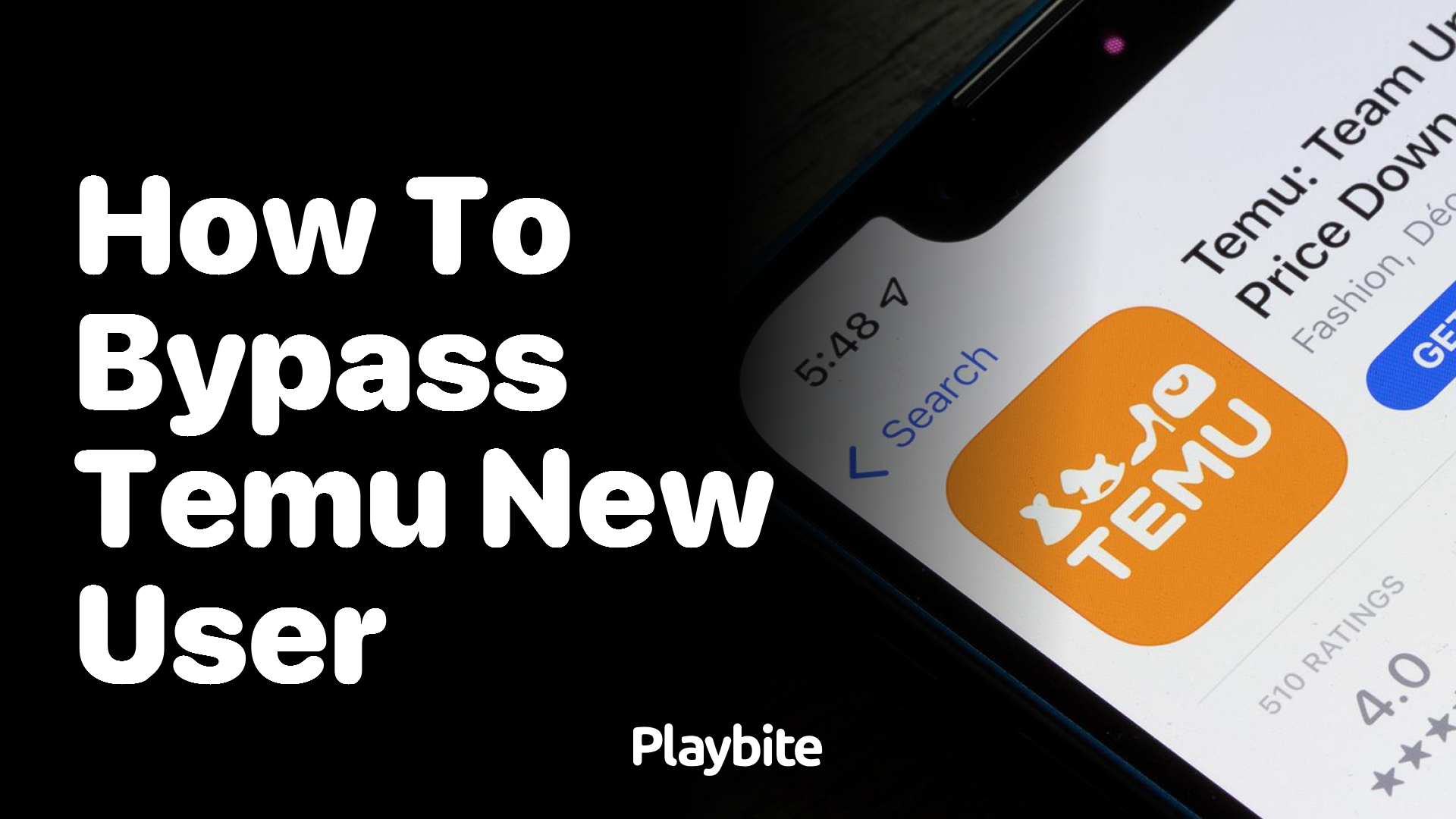 How To Bypass Temu As A New User Playbite