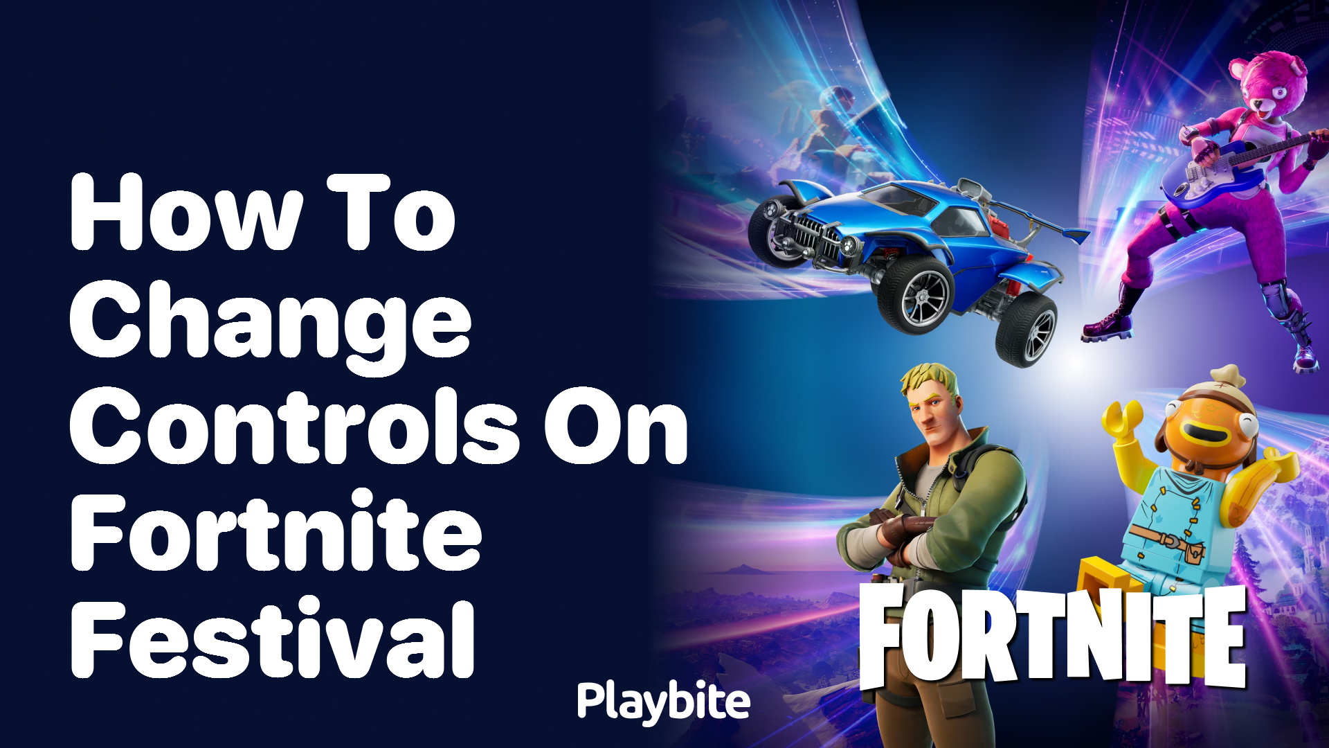 How to Change Controls on Fortnite Festival - Playbite