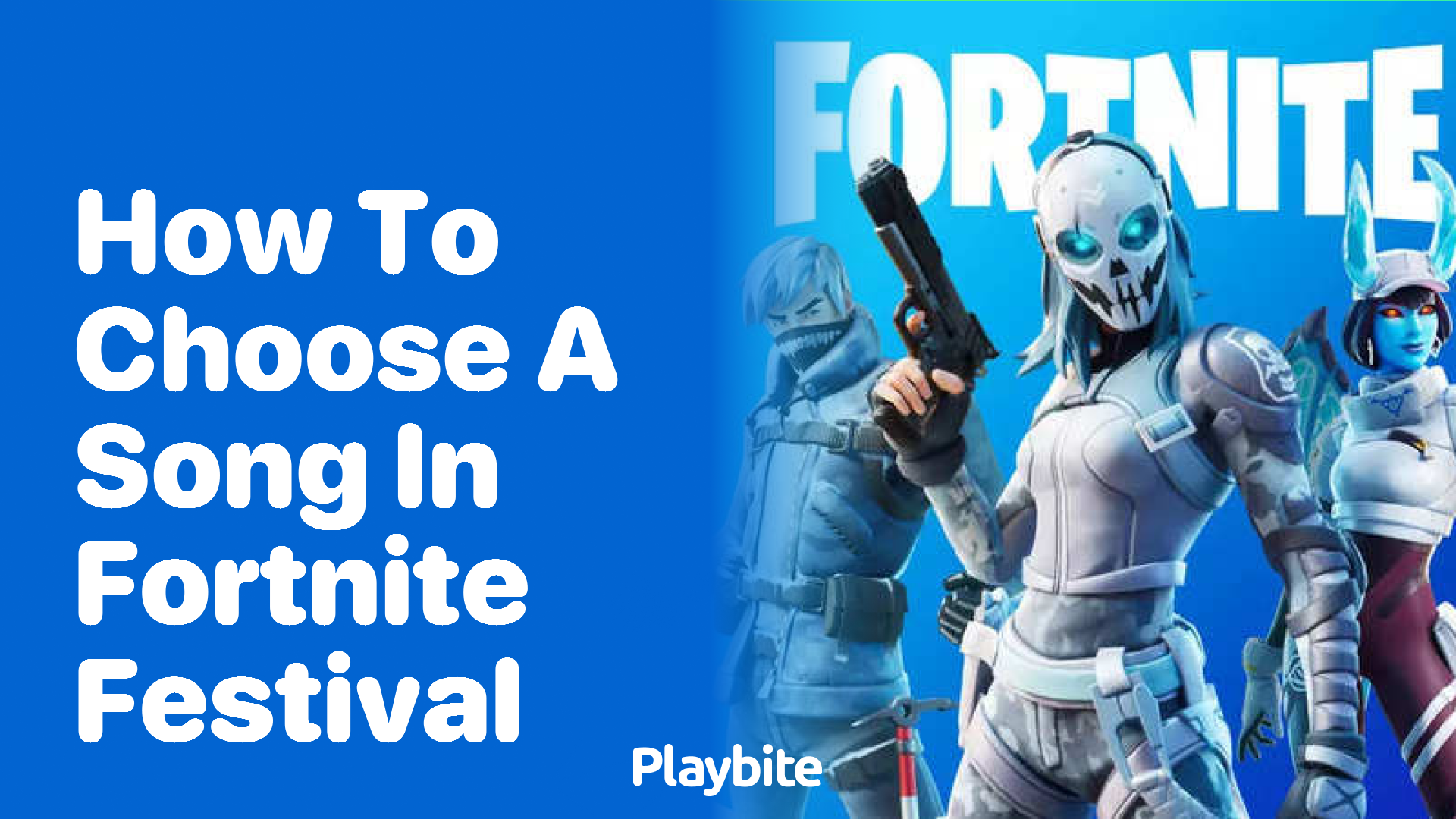 How to Choose a Song in Fortnite Festival - Playbite