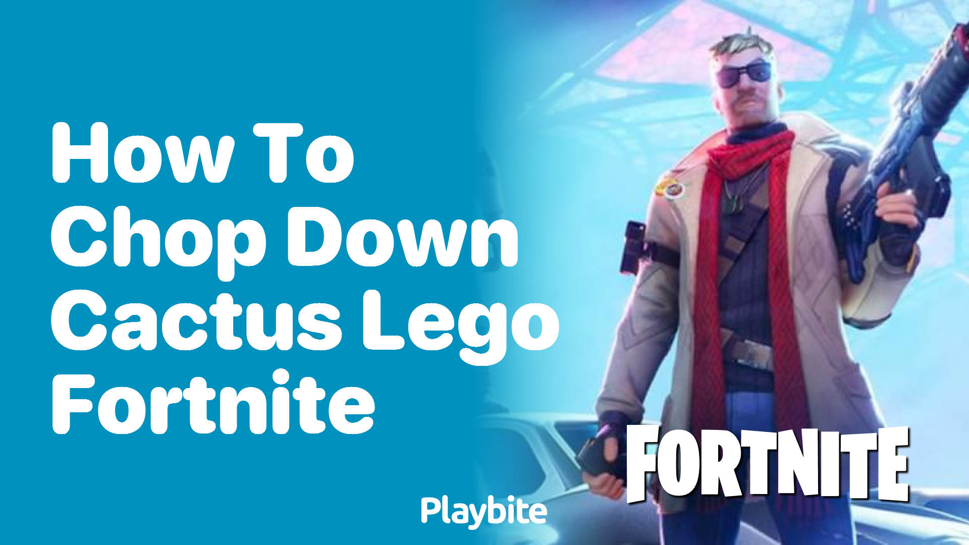How to Chop Down Cactus in Lego Fortnite - Playbite