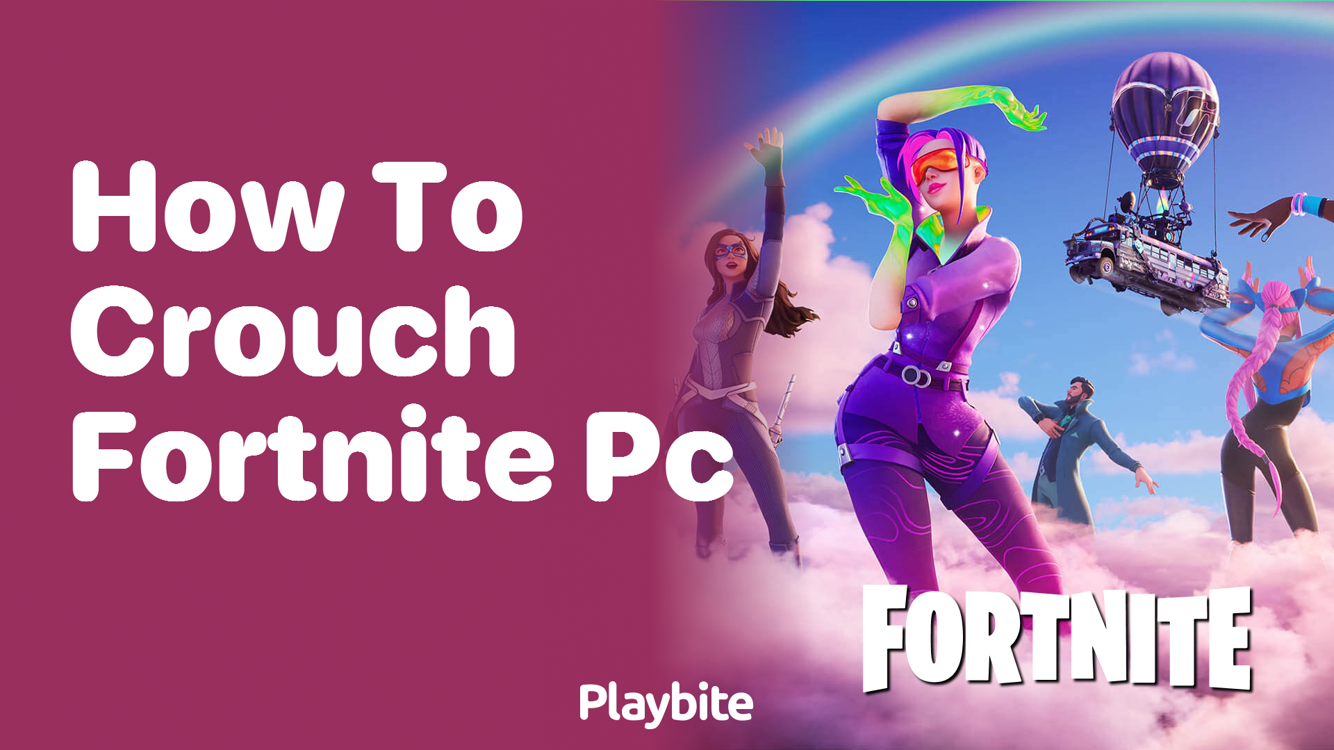 How to Crouch in Fortnite on PC: A Fun Guide! - Playbite