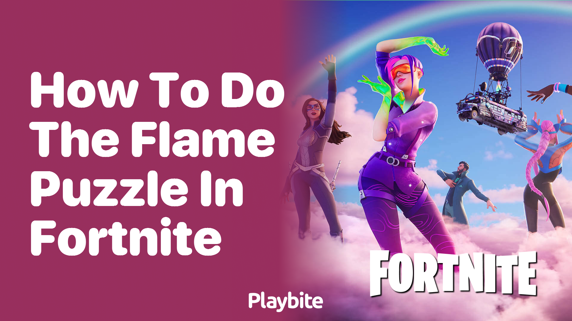 How to Solve the Flame Puzzle in Fortnite - Playbite