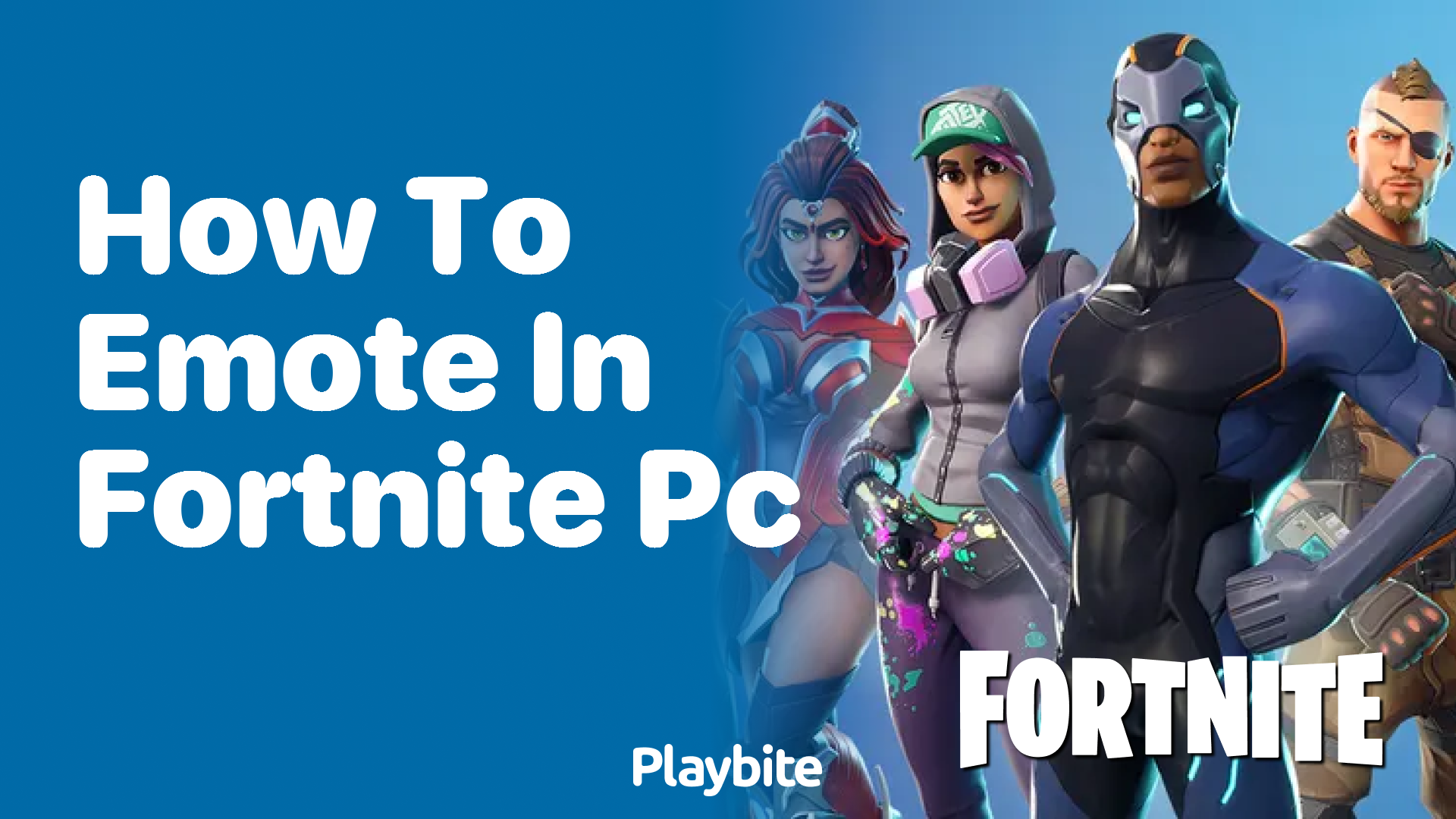 How to Emote in Fortnite on PC: A Fun Guide - Playbite